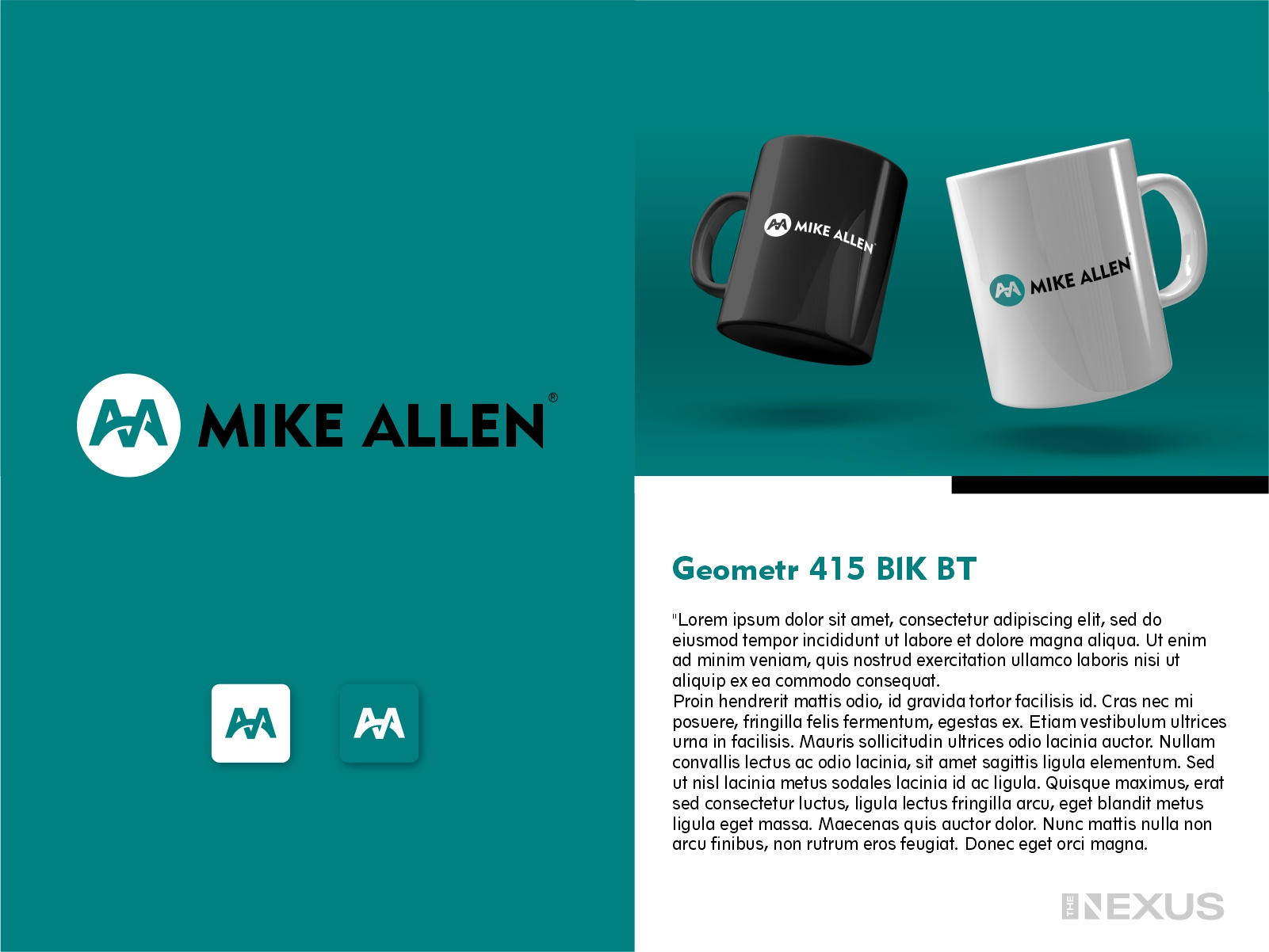 Logo Design - Mike Allen by akanji michael on Dribbble