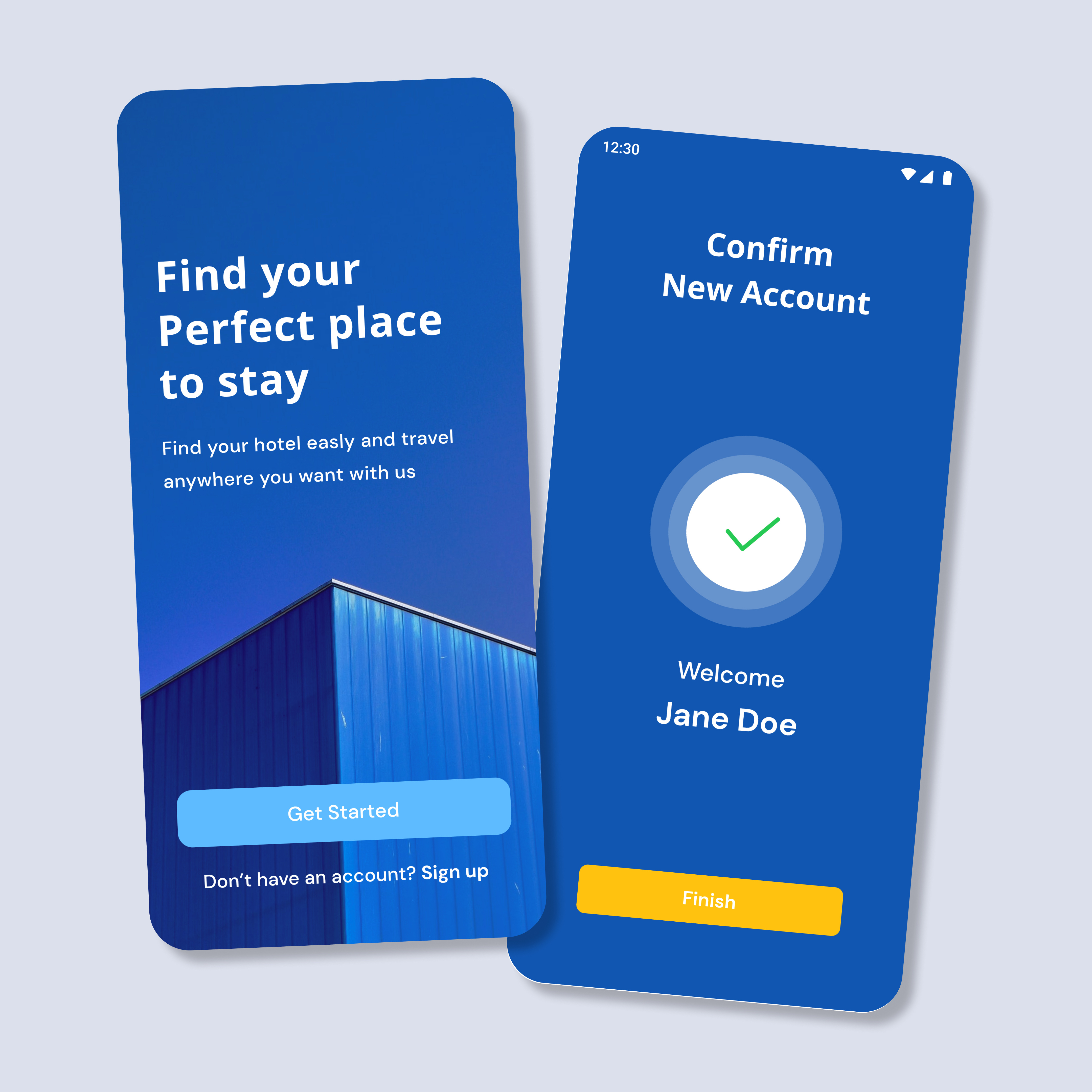Splash Screen Hotel Booking App by Regalia Design on Dribbble