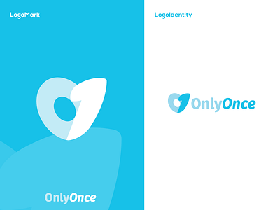 OnlyOnce Logo by Aryan Thakur - Logo Designer on Dribbble