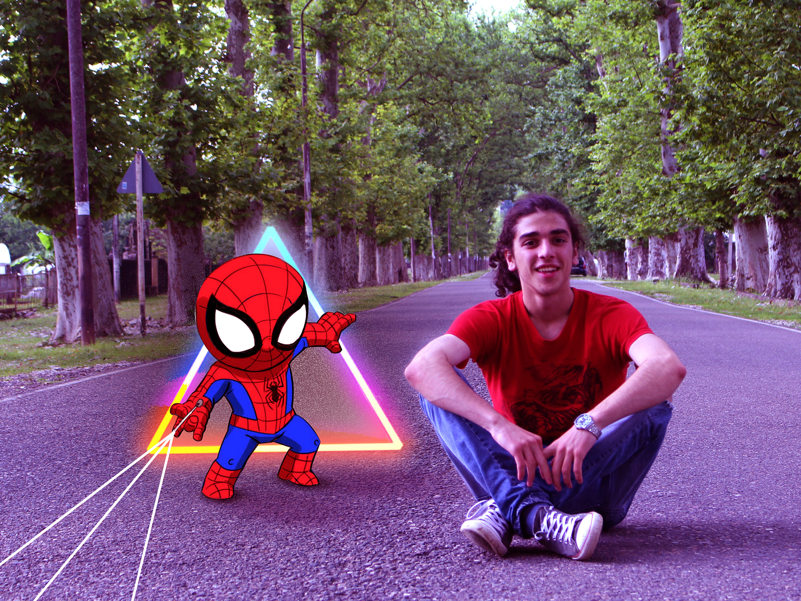 Me & Spidey by Jiji on Dribbble