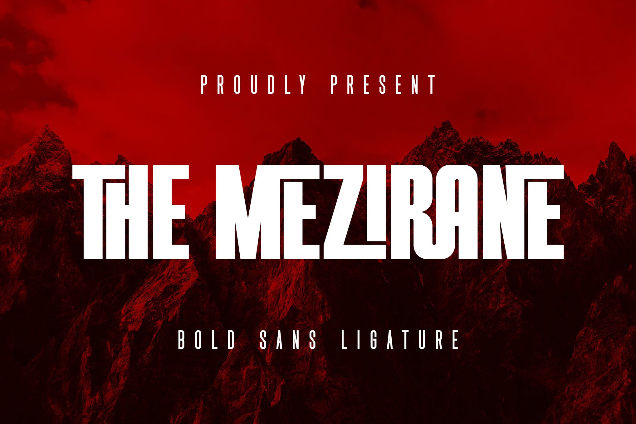 Mezirane Bold Font by Display Fonts on Dribbble