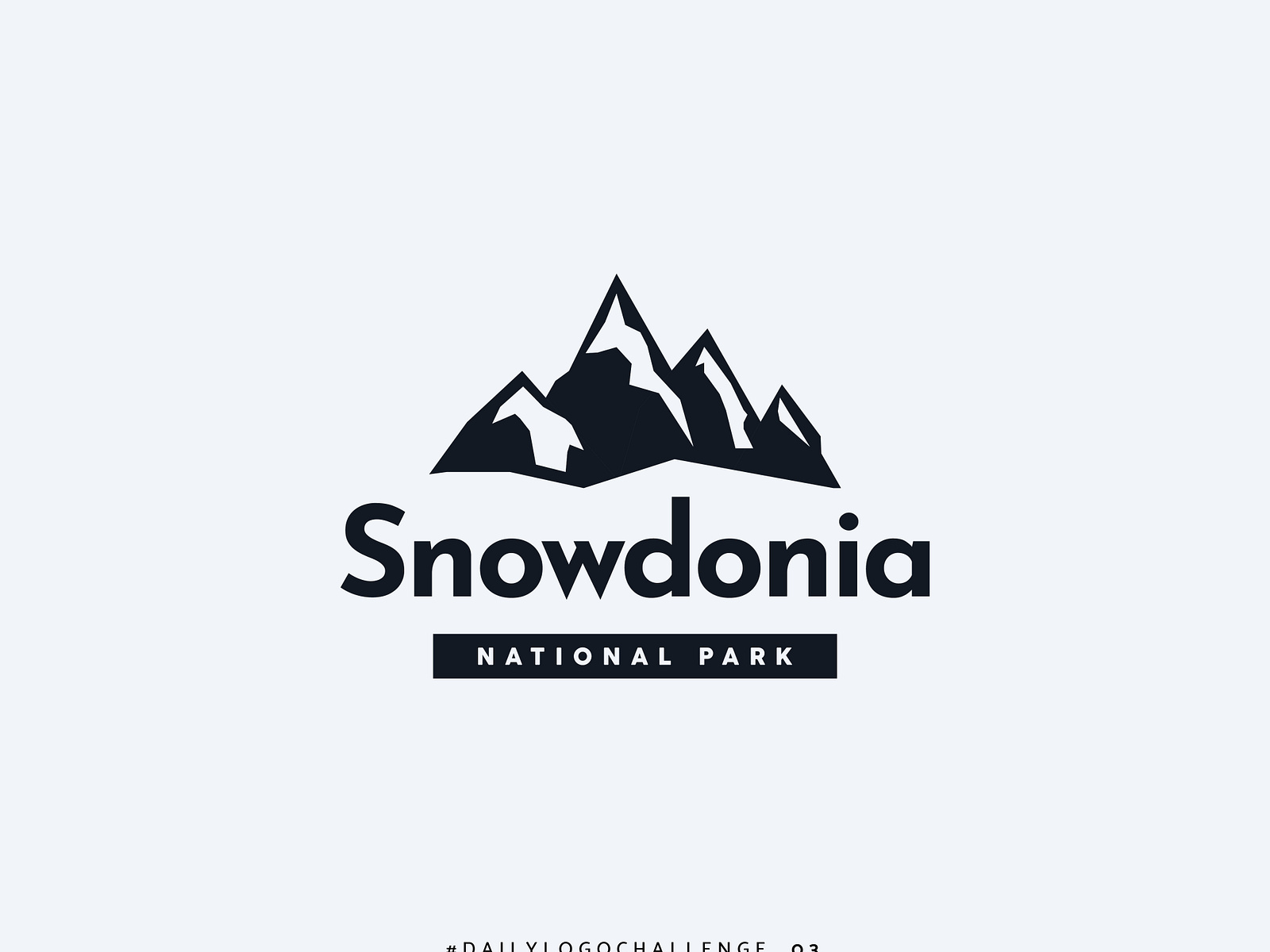 "Snowdonia" Logo by KJW Creative on Dribbble