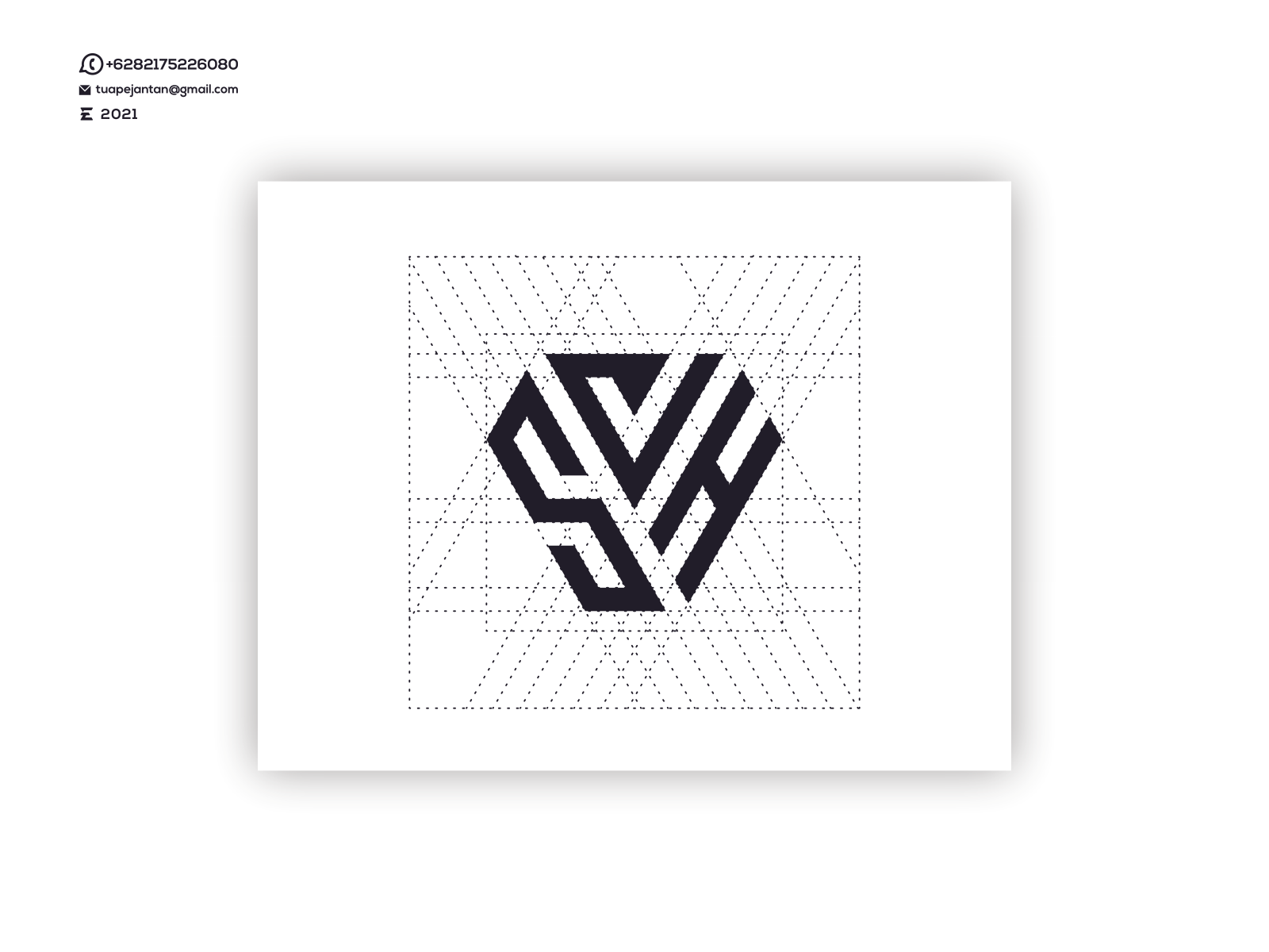 Monogram SVH Logo . by Enwirto on Dribbble