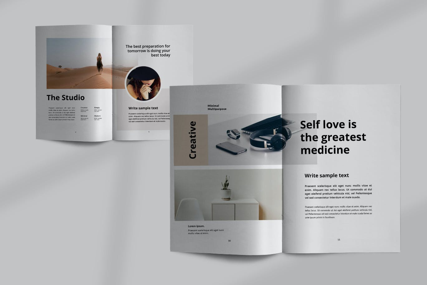 MAGNOLIA - Magazine Template by Creative Assets on Dribbble