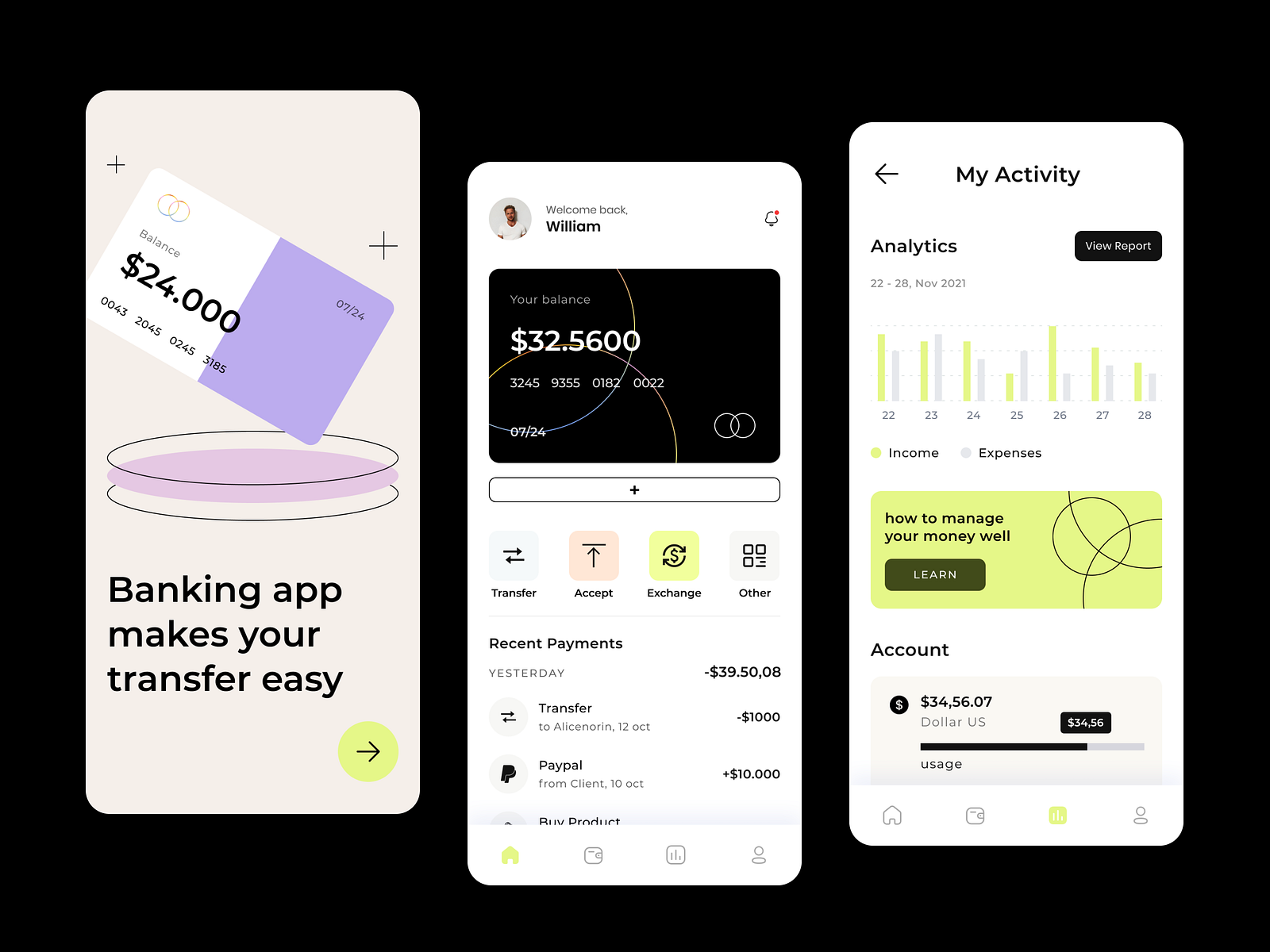 mobile UI by Marlin Jayakody | Dribbble