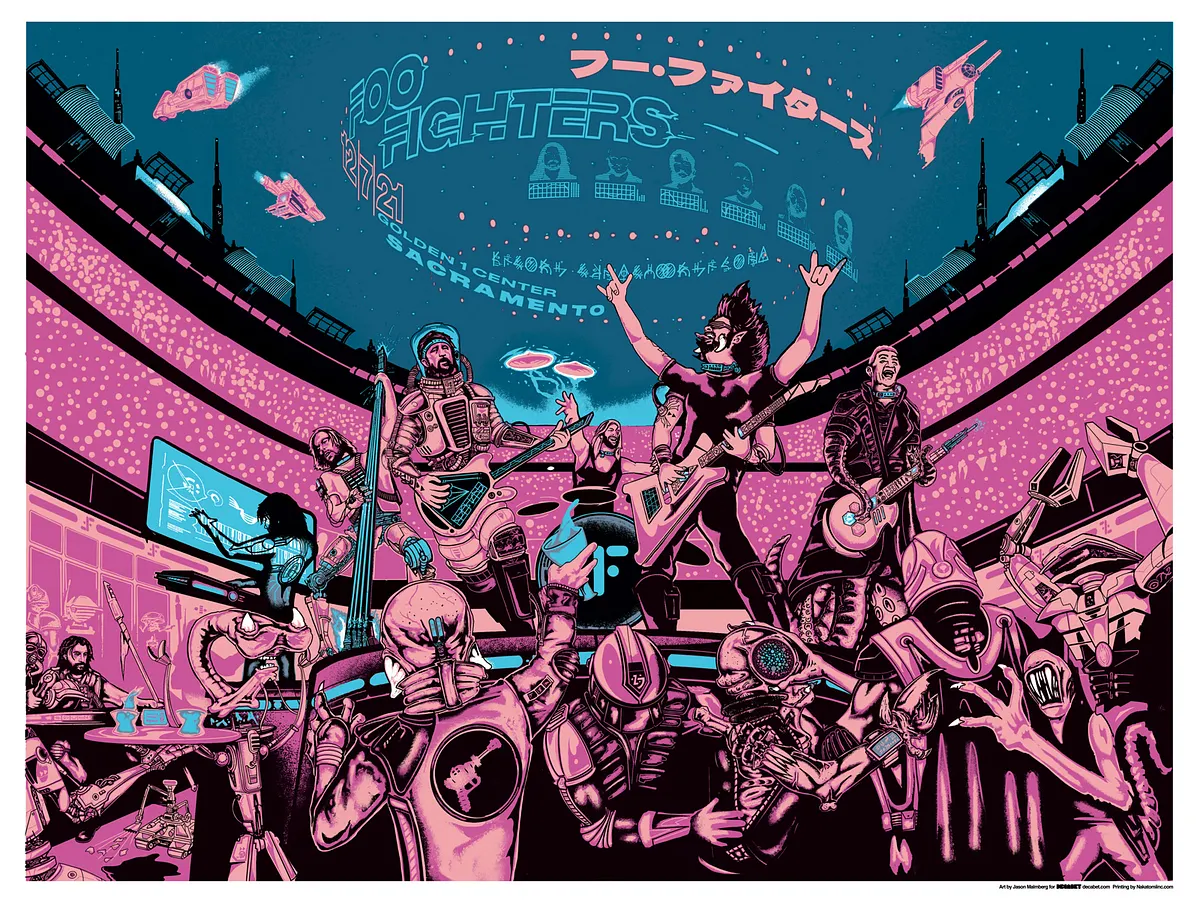 Browse thousands of Concert Poster images for design inspiration | Dribbble