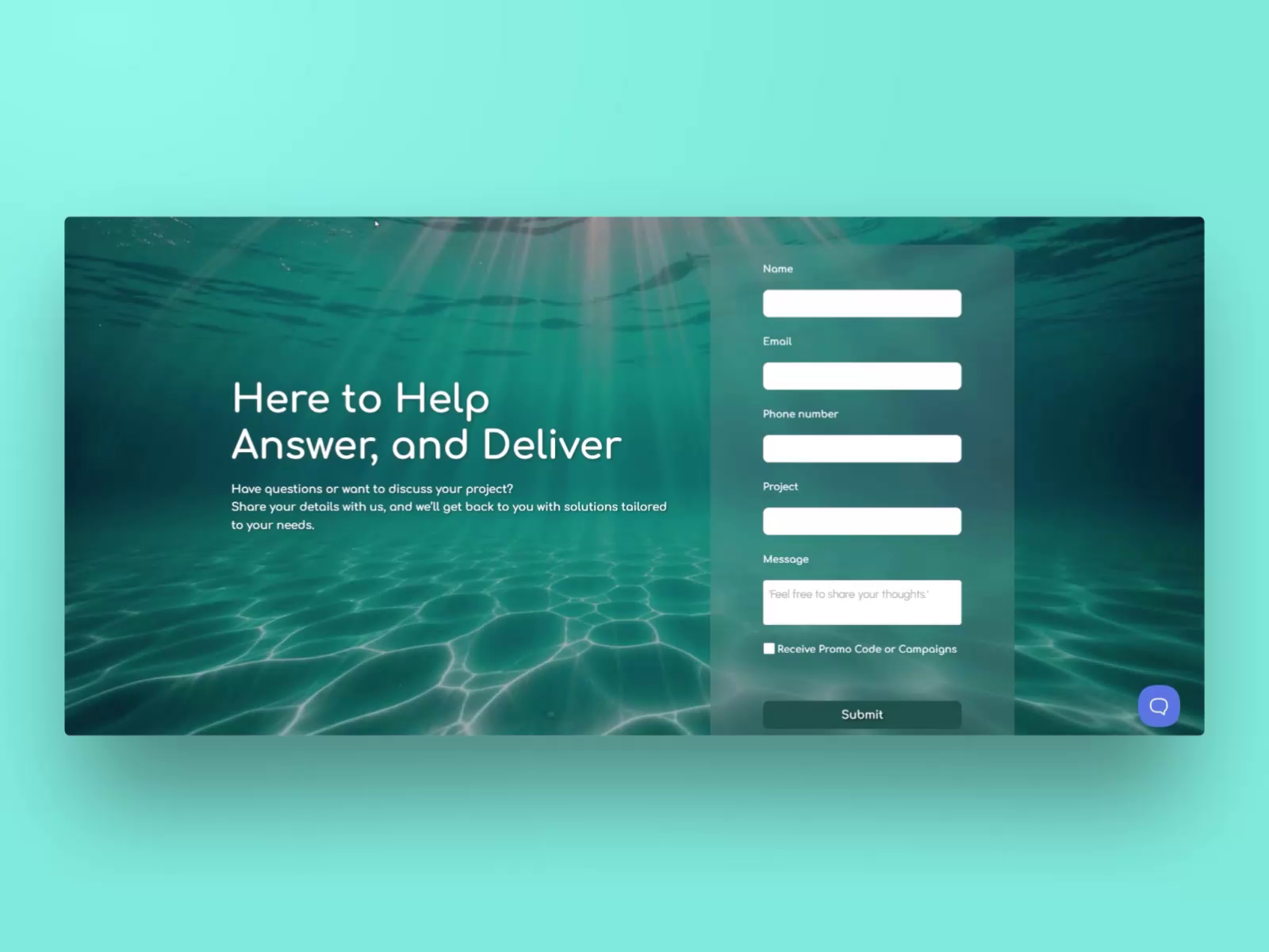 Help Request Form Template by depicter on Dribbble
