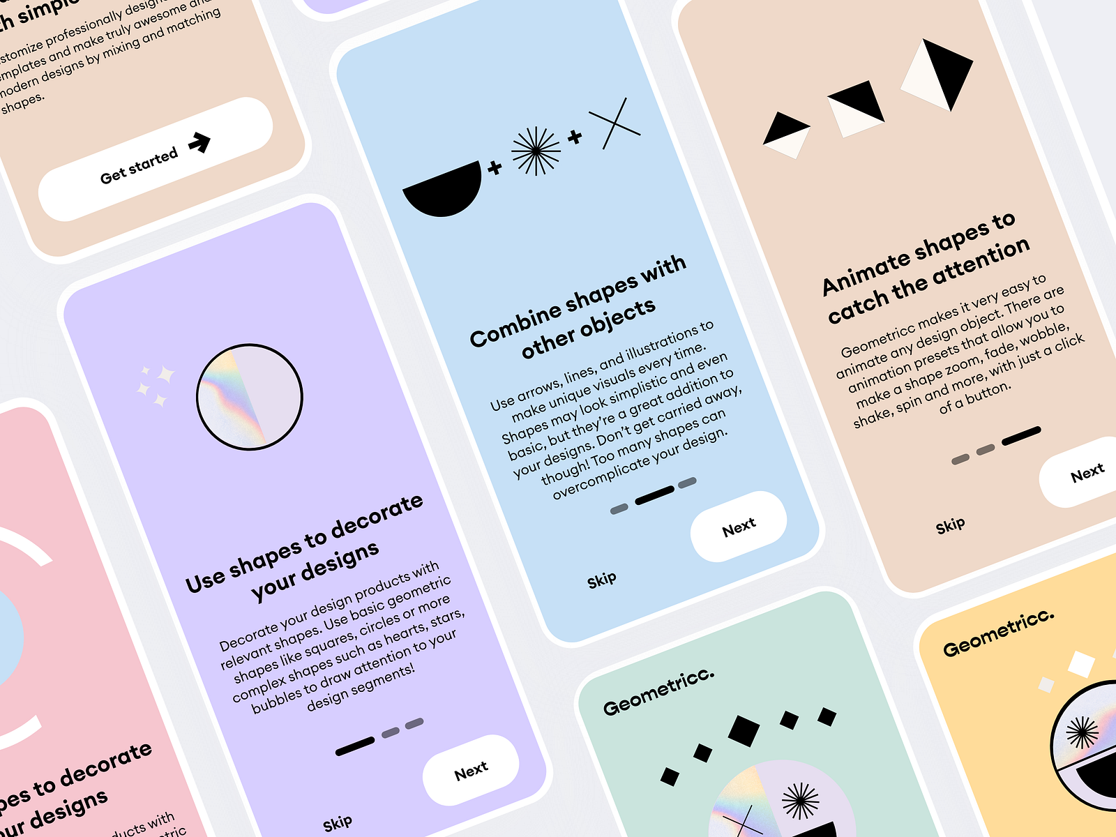 Onboarding Screens - Mobile UI Design by UI Adrian (Adrian Kuleszo) on ...