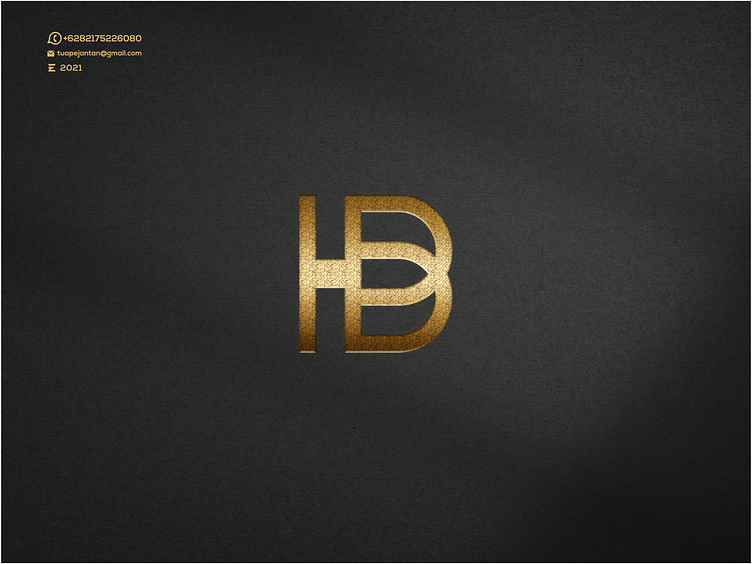 Monogram HB Logo . by Enwirto on Dribbble