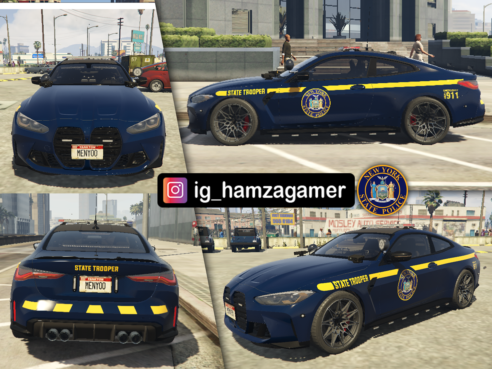 Custom BMW - NY State trooper Livery by Muhammad Hamza on Dribbble