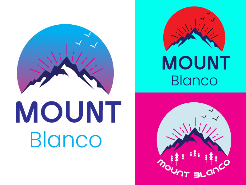 Mount Blanco by Mehedi Hasan on Dribbble