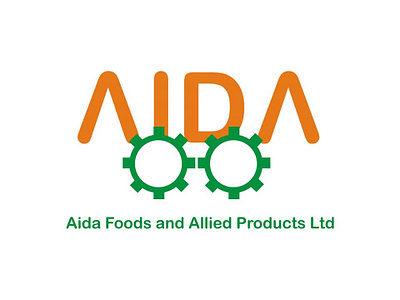 Logo For AIDA Foods and Allied Products by Misbahu Abubakar on Dribbble