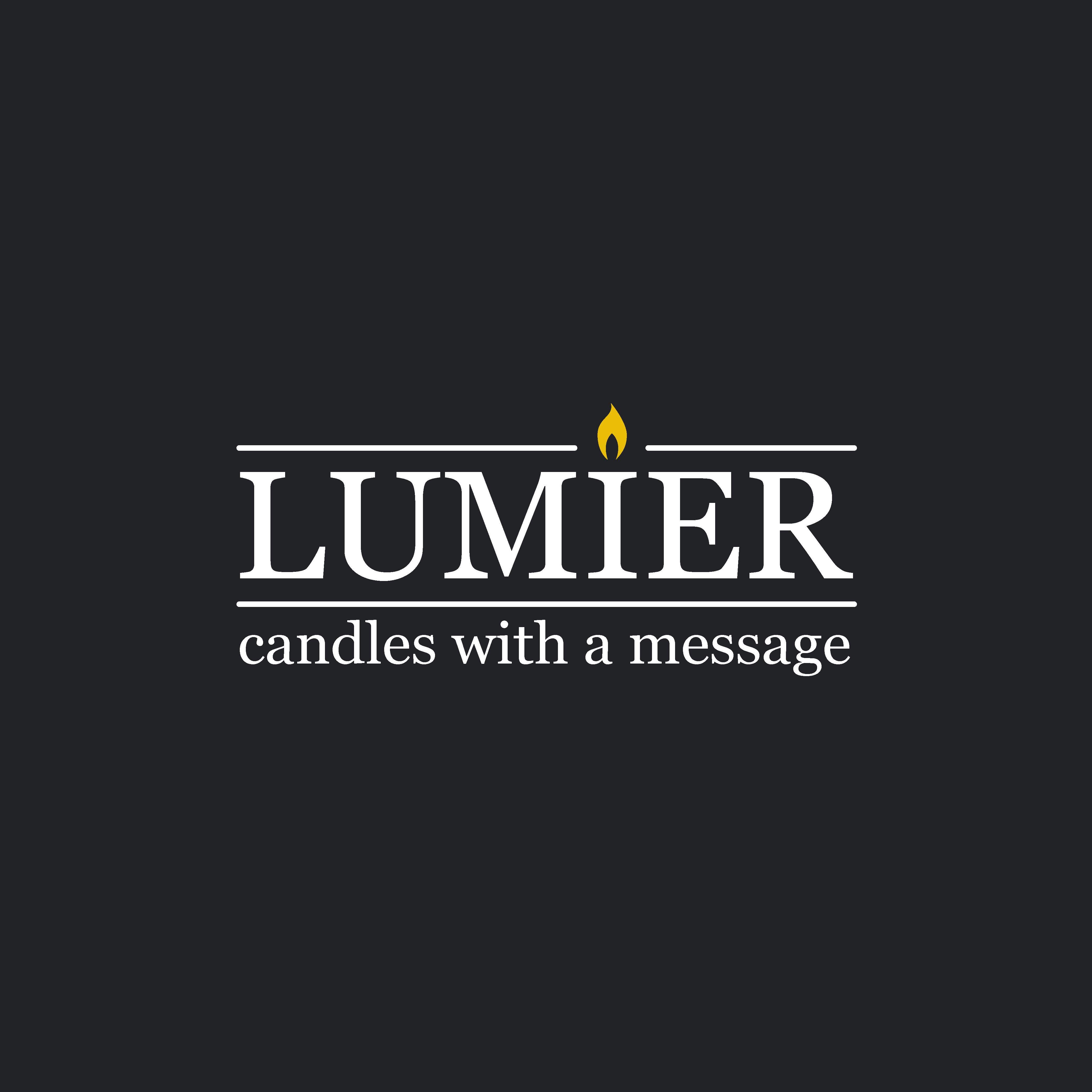 logo for candle magazin "Lumier" by Margarita on Dribbble