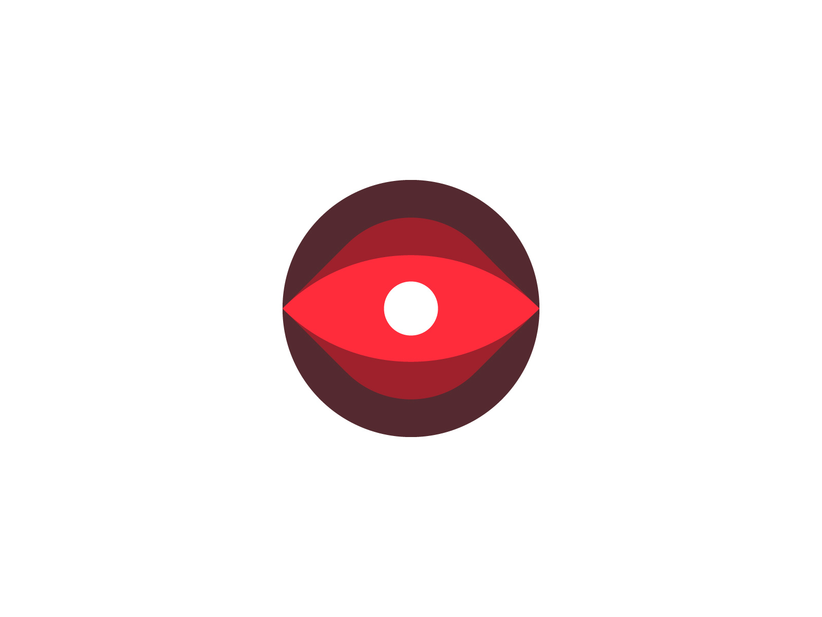 A Red Eye Logo Mark by Tornike Uchava on Dribbble