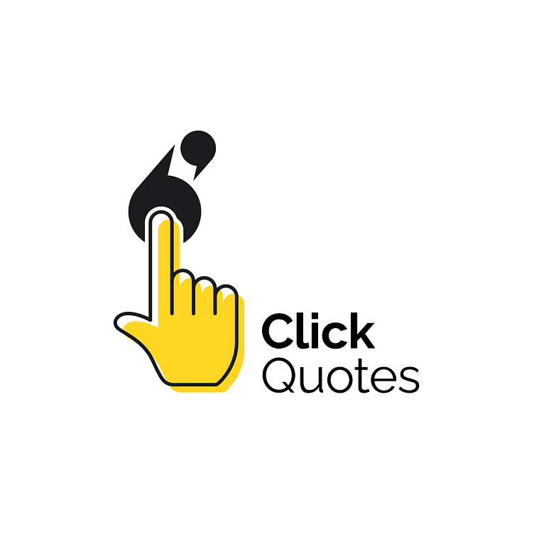 Logo Design for Click Quotes by Al Amin Faisal on Dribbble