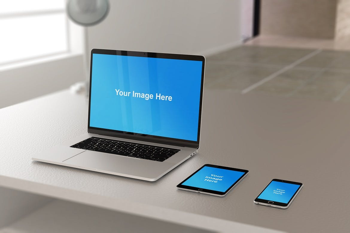 Responsive Website Mockup by Creative Sandra on Dribbble