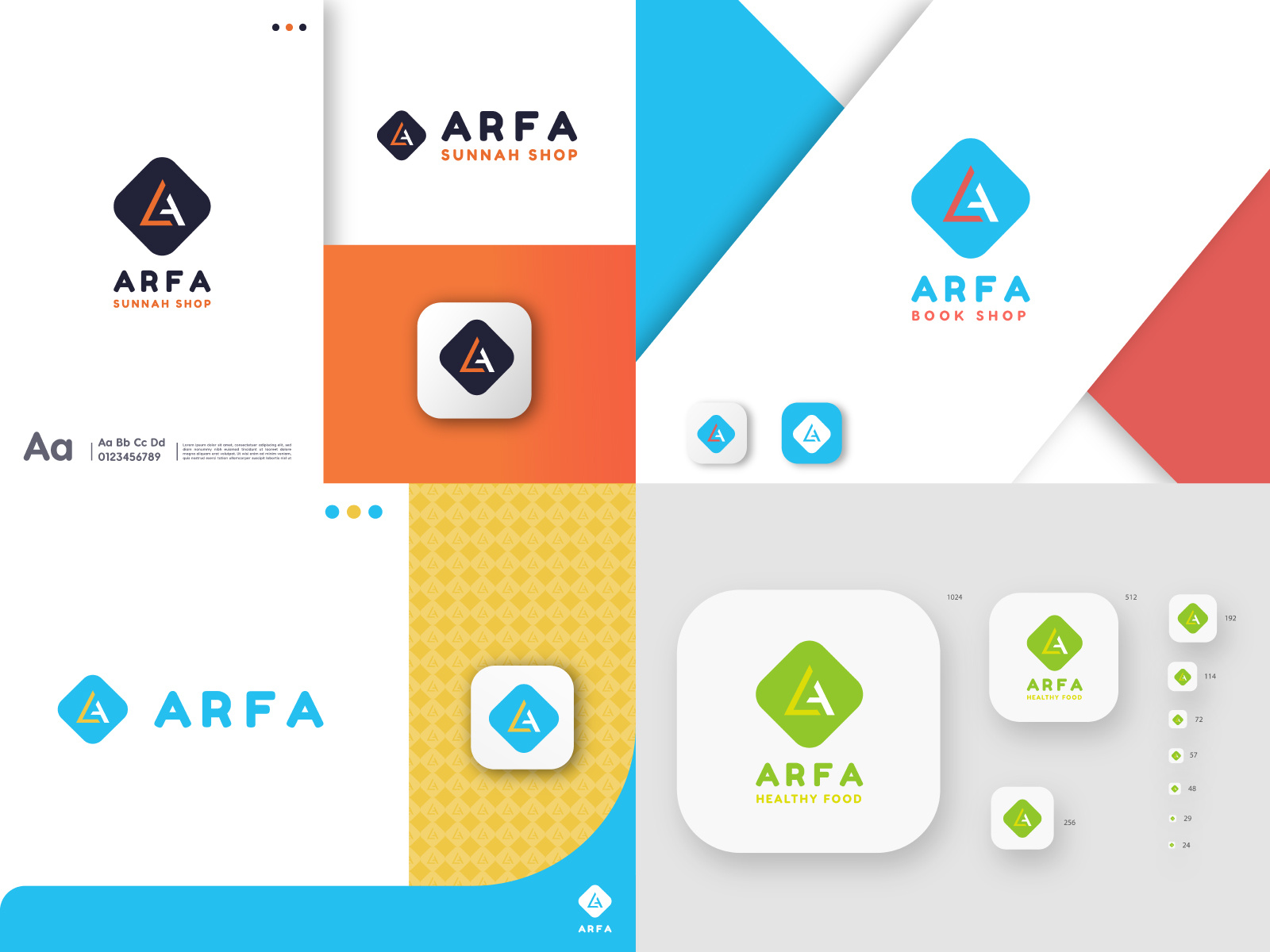 LOGO DESIGN PROJECT FOR "ARFA GROUP" Full Project | Description by ...