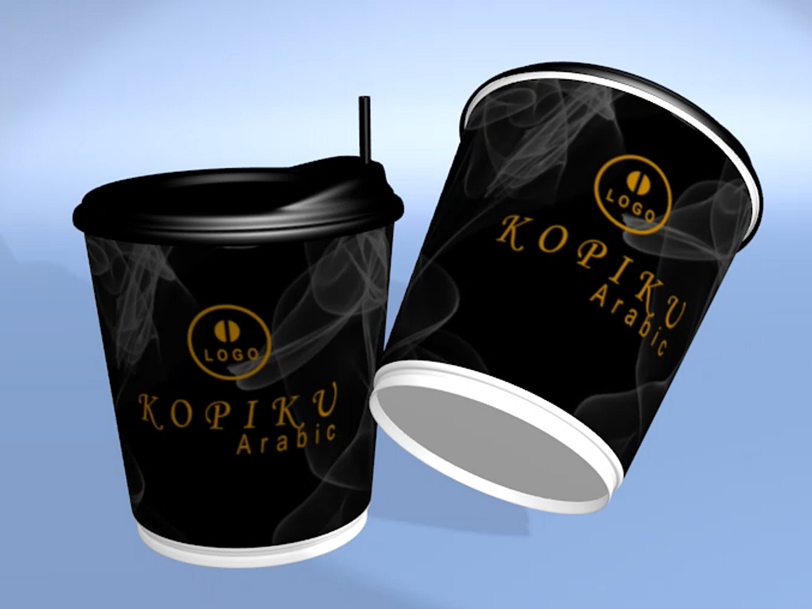 coffee cup 3D Modelling by Saifur Rizal on Dribbble