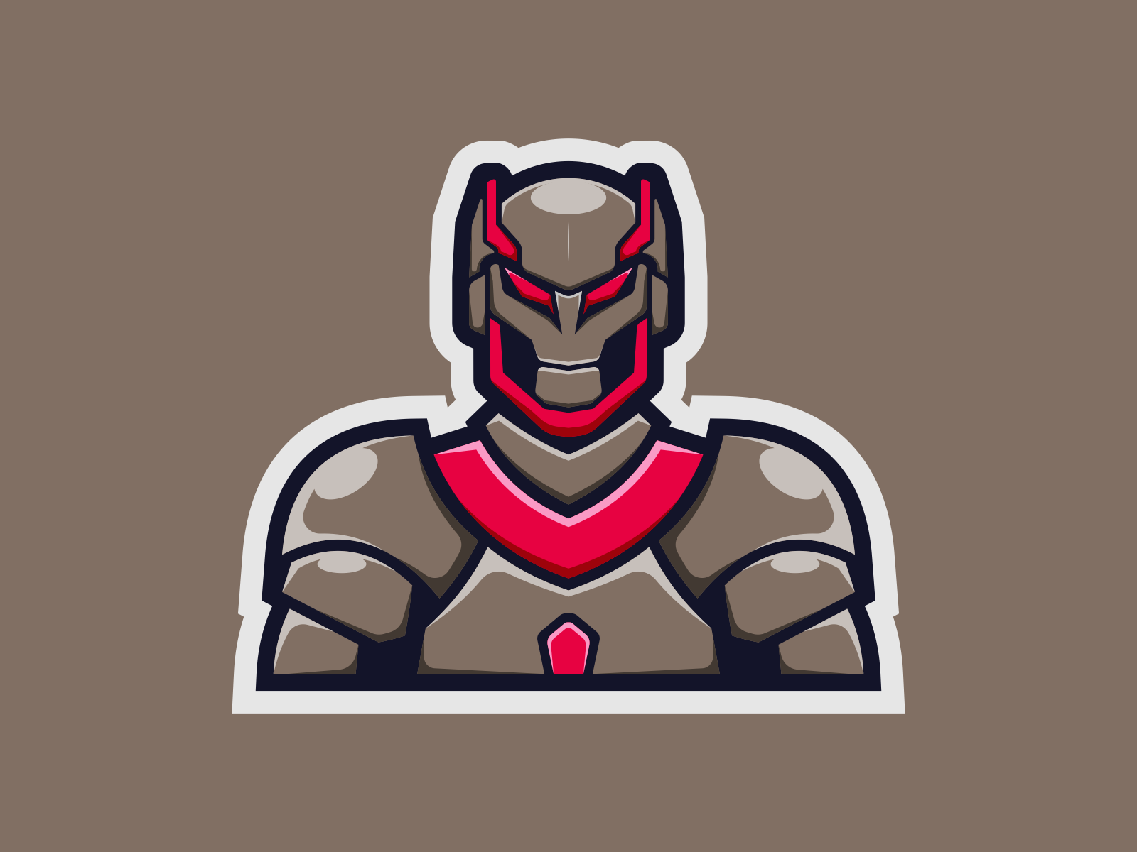 Machine Warrior by Ahsin Saefi on Dribbble
