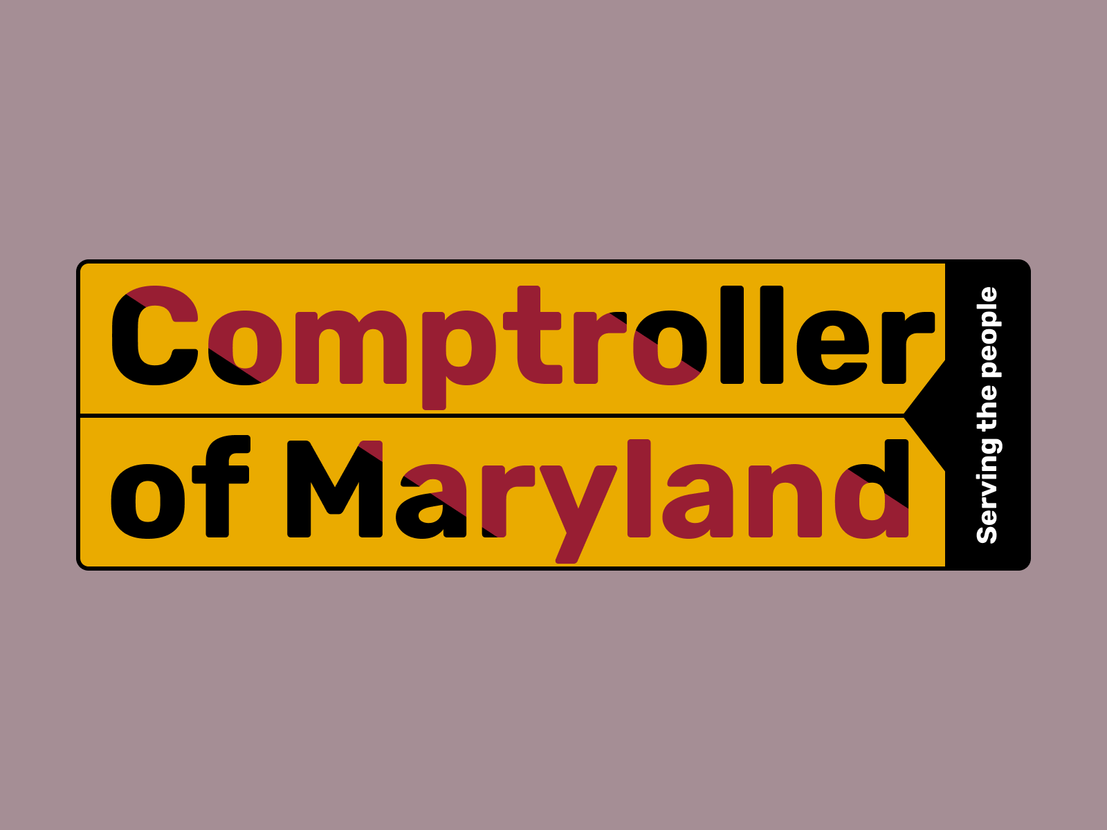 Comptroller of Maryland Logo Design by Sean Simmons on Dribbble