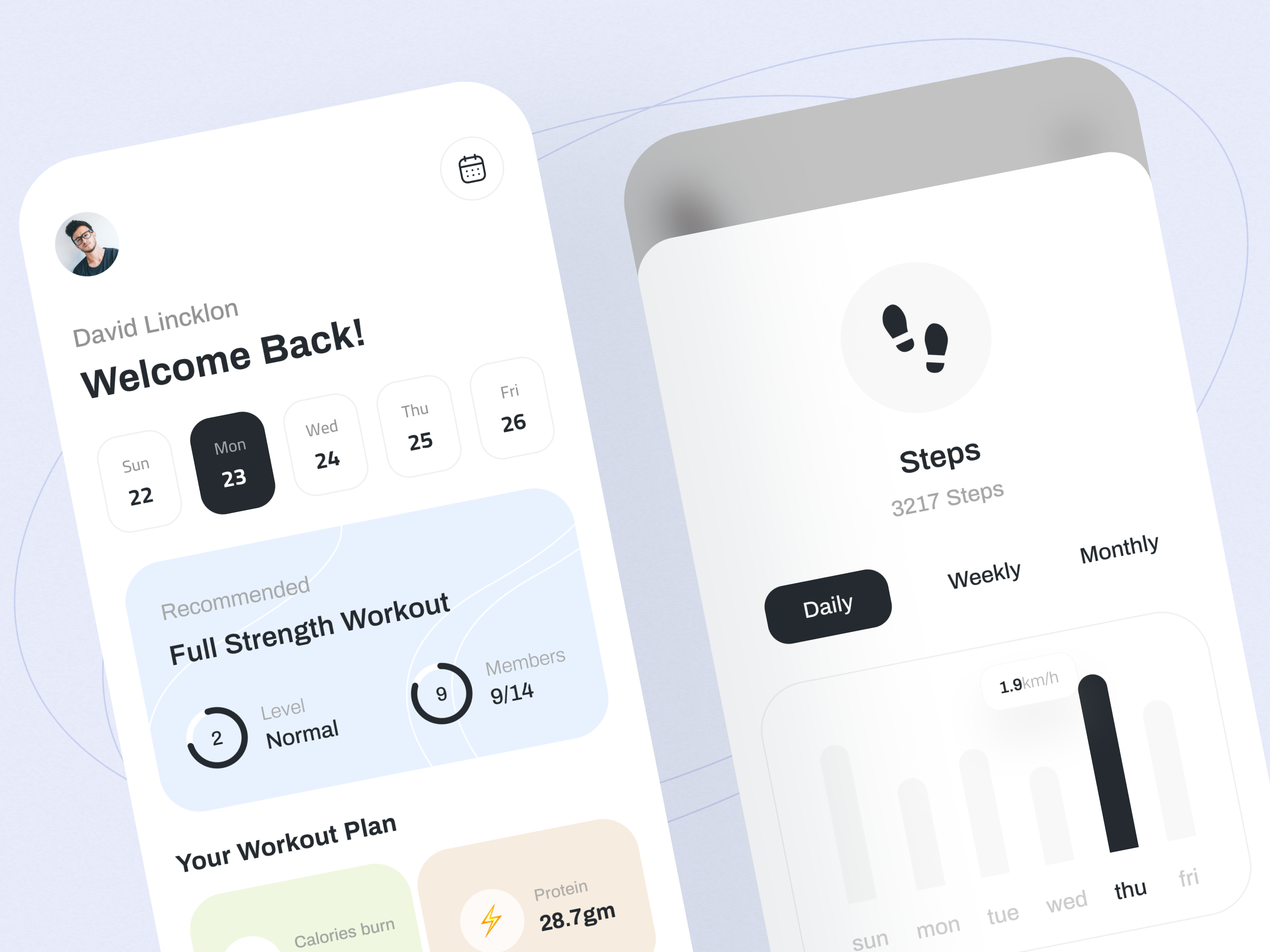 Health Tracker App by App Ninja for UIHUT - UI UX Design Agency on Dribbble