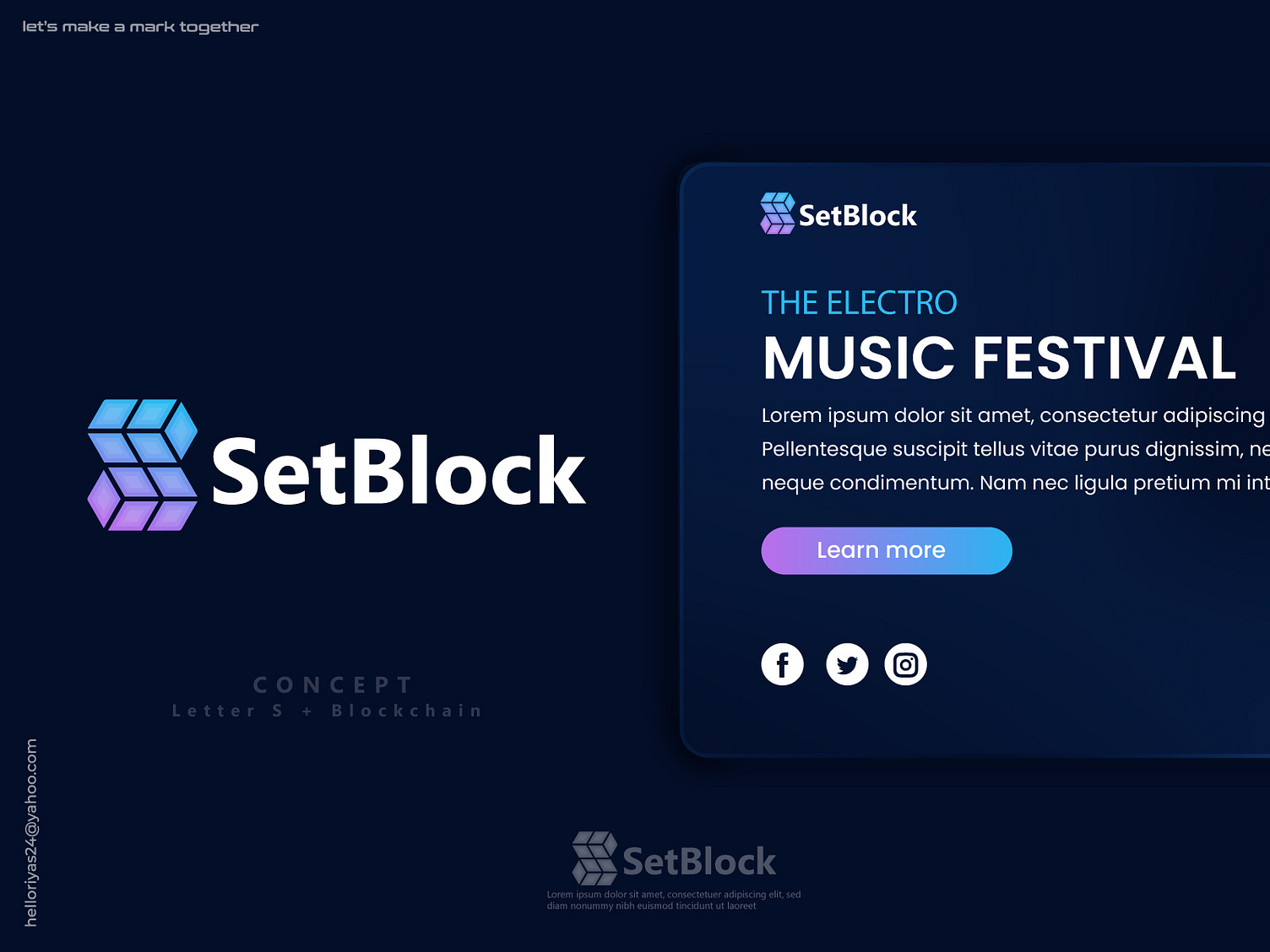 Letter S logo design - Blockchain logo by Riya Moni on Dribbble