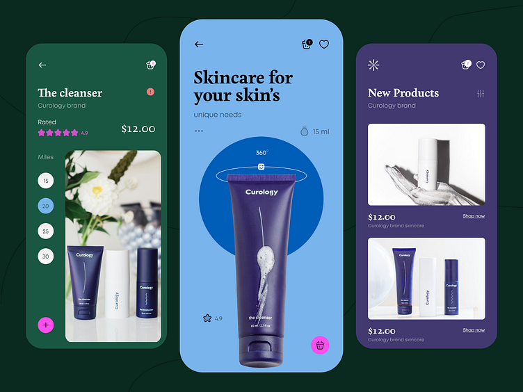 Skincare Beauty App Design Mobile App By Lazy Kar For Lazyinterface Ui Ux Team On Dribbble