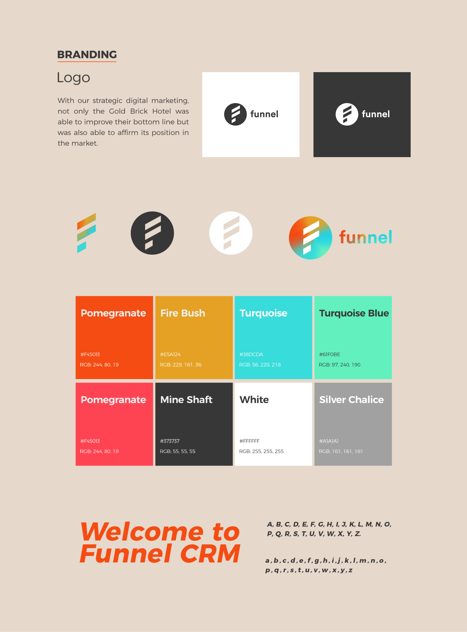 Funnel Branding Identity by Gohar Shafique on Dribbble