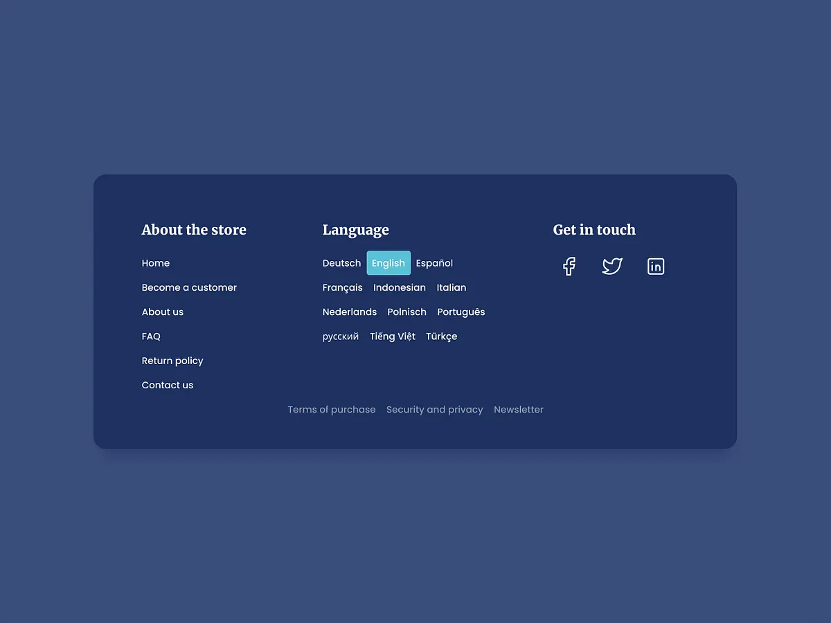 Footer Ui Designs Themes Templates And Downloadable Graphic Elements