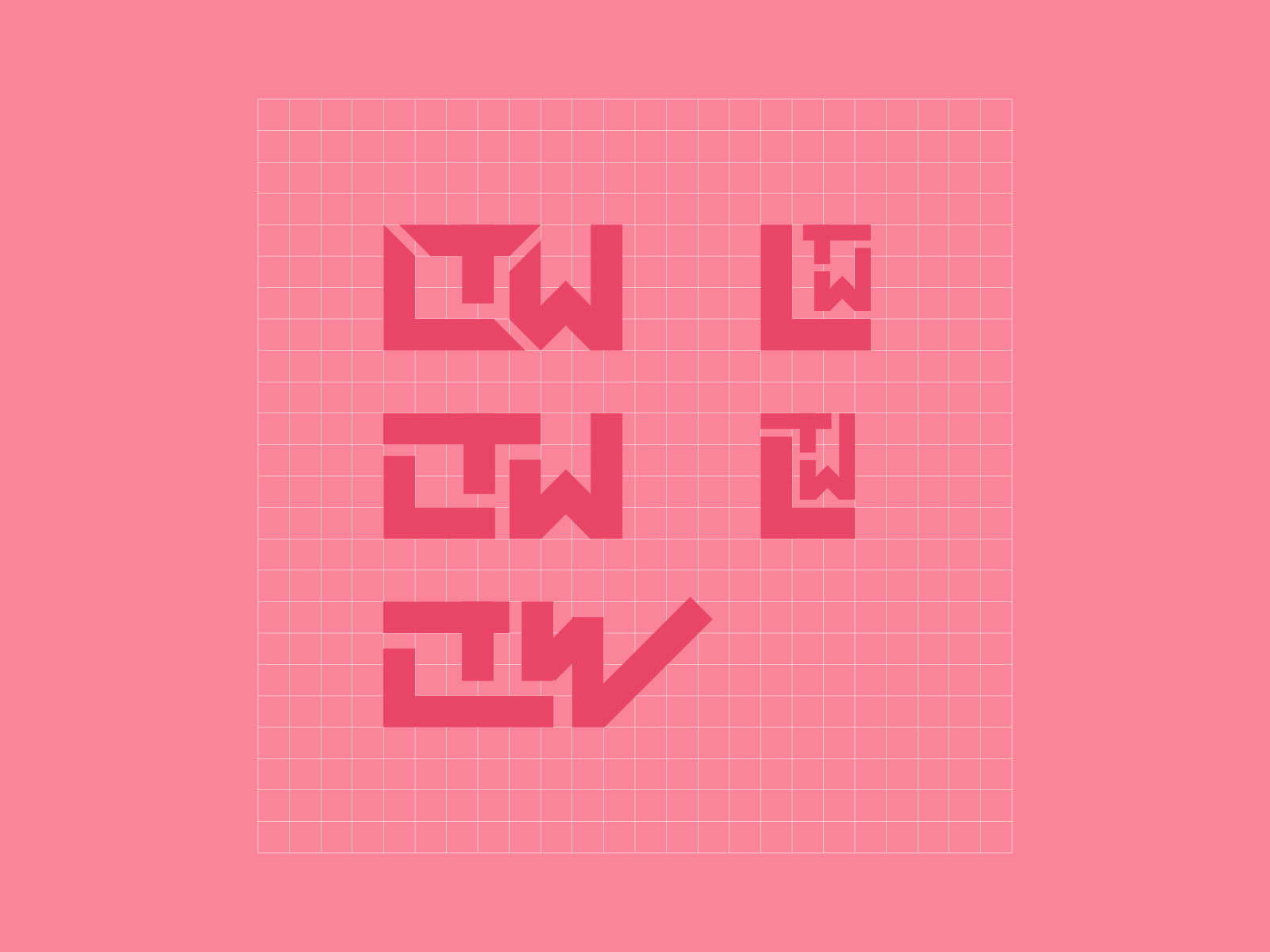 LTW Logo Ideas 02 by Liam T Wright on Dribbble