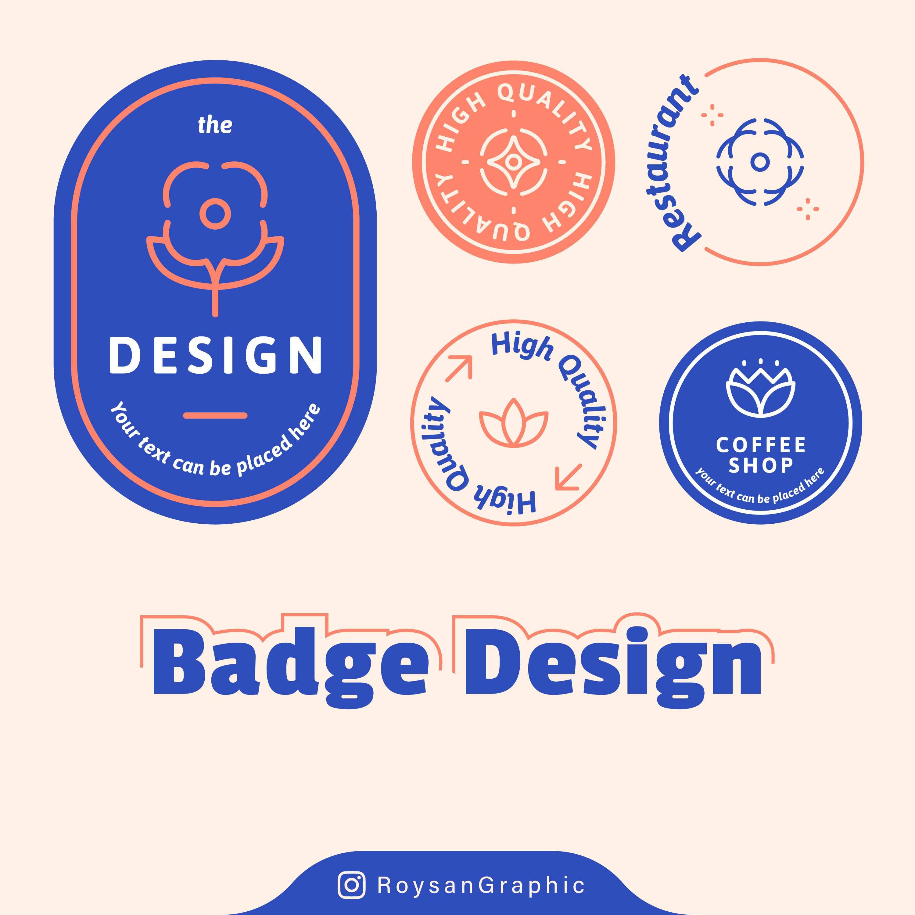 Badges by Roysan Graphic on Dribbble