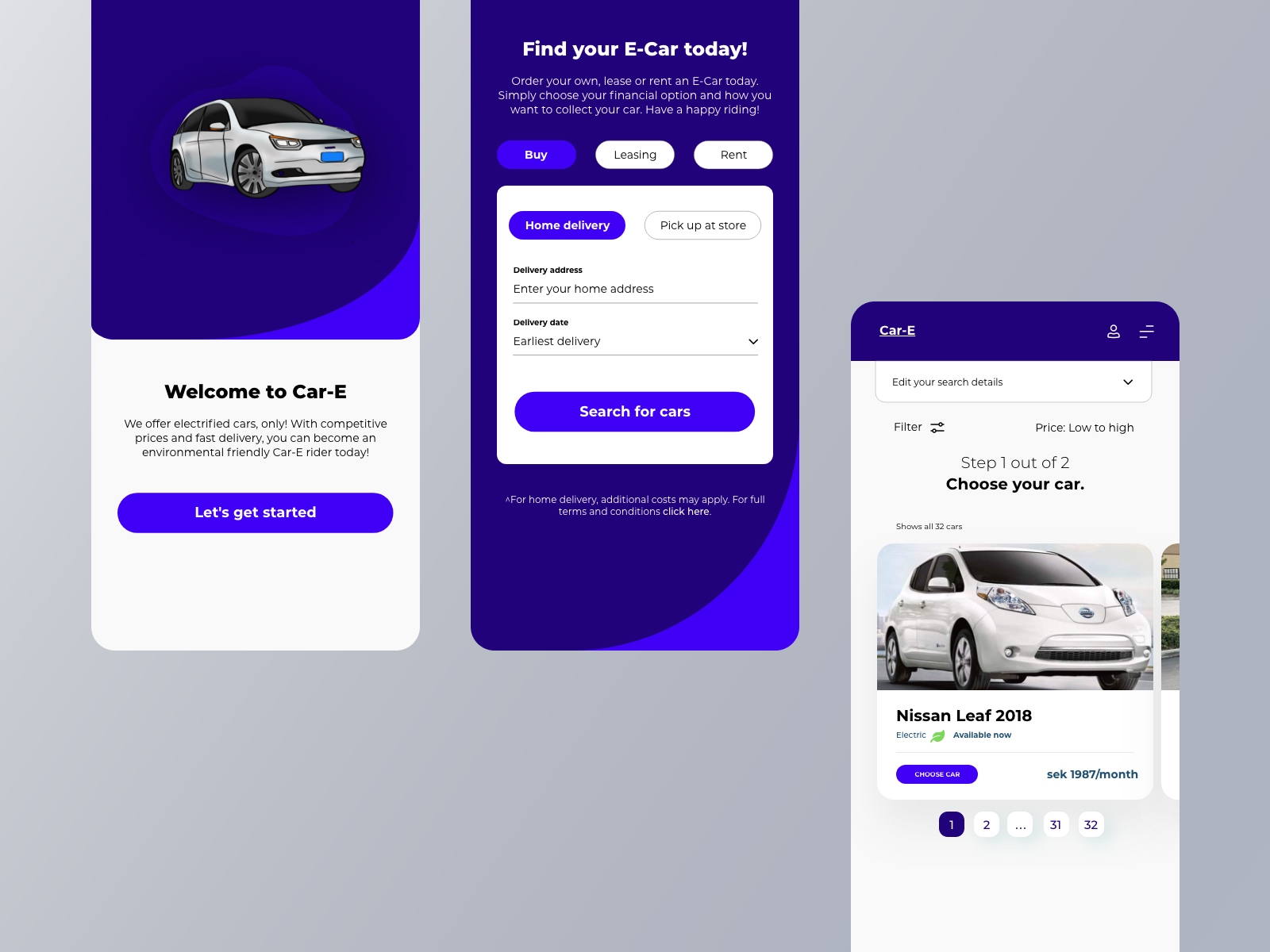 Car Service App by Philip Woll on Dribbble