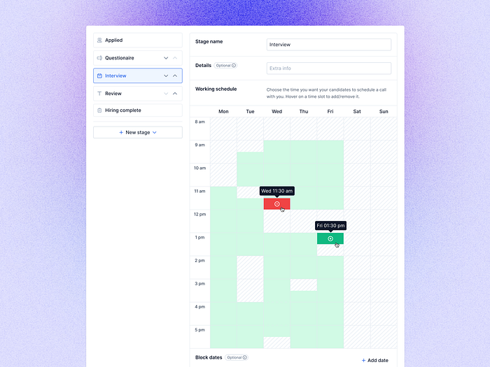 Browse thousands of Calendar Availability images for design inspiration ...
