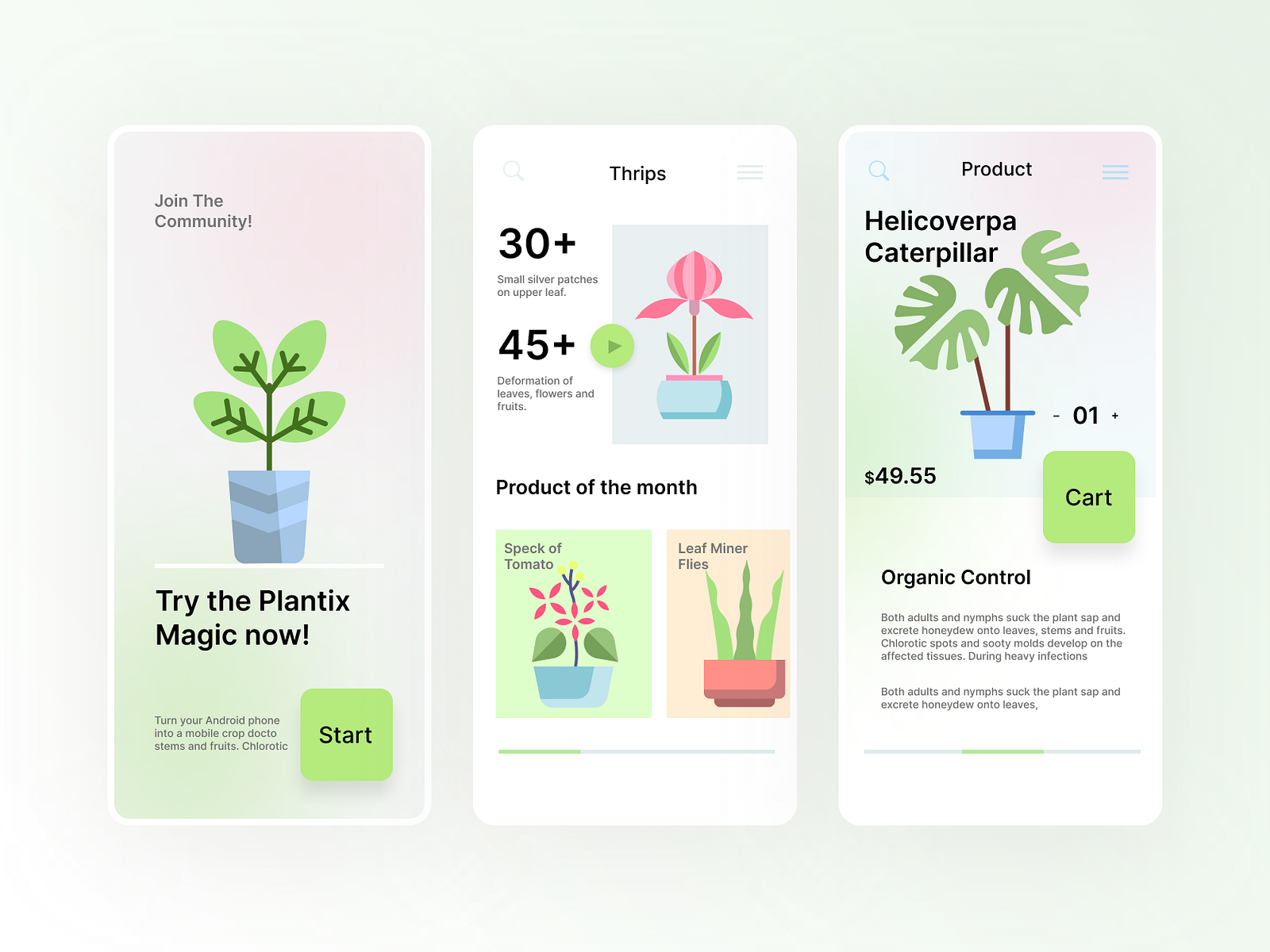 Plant-based mobile apps by Sourav Aich on Dribbble Plant-based mobile apps by Sourav Aich on Dribbble