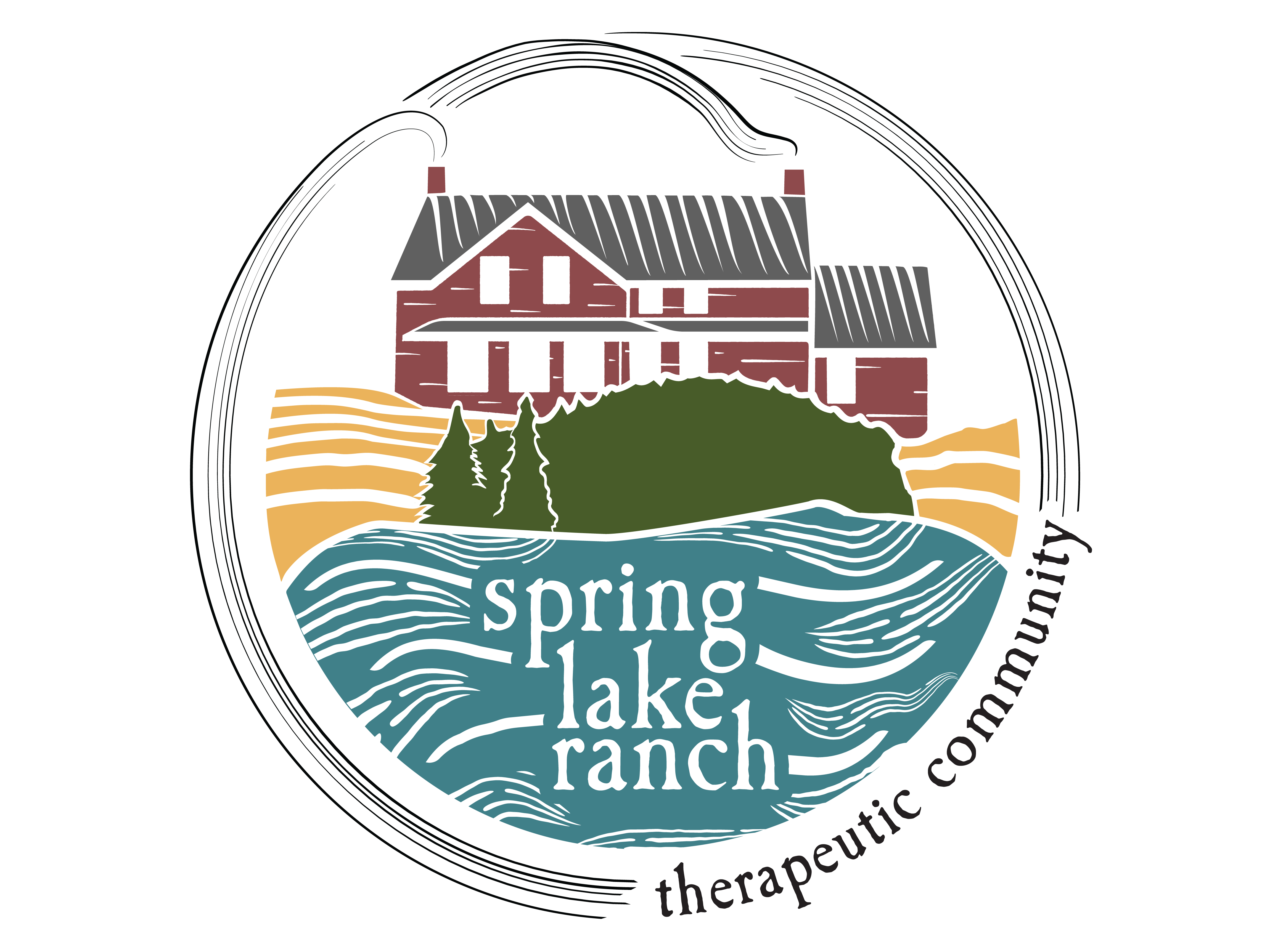 Spring Lake Ranch Logo by Justin Jankus on Dribbble
