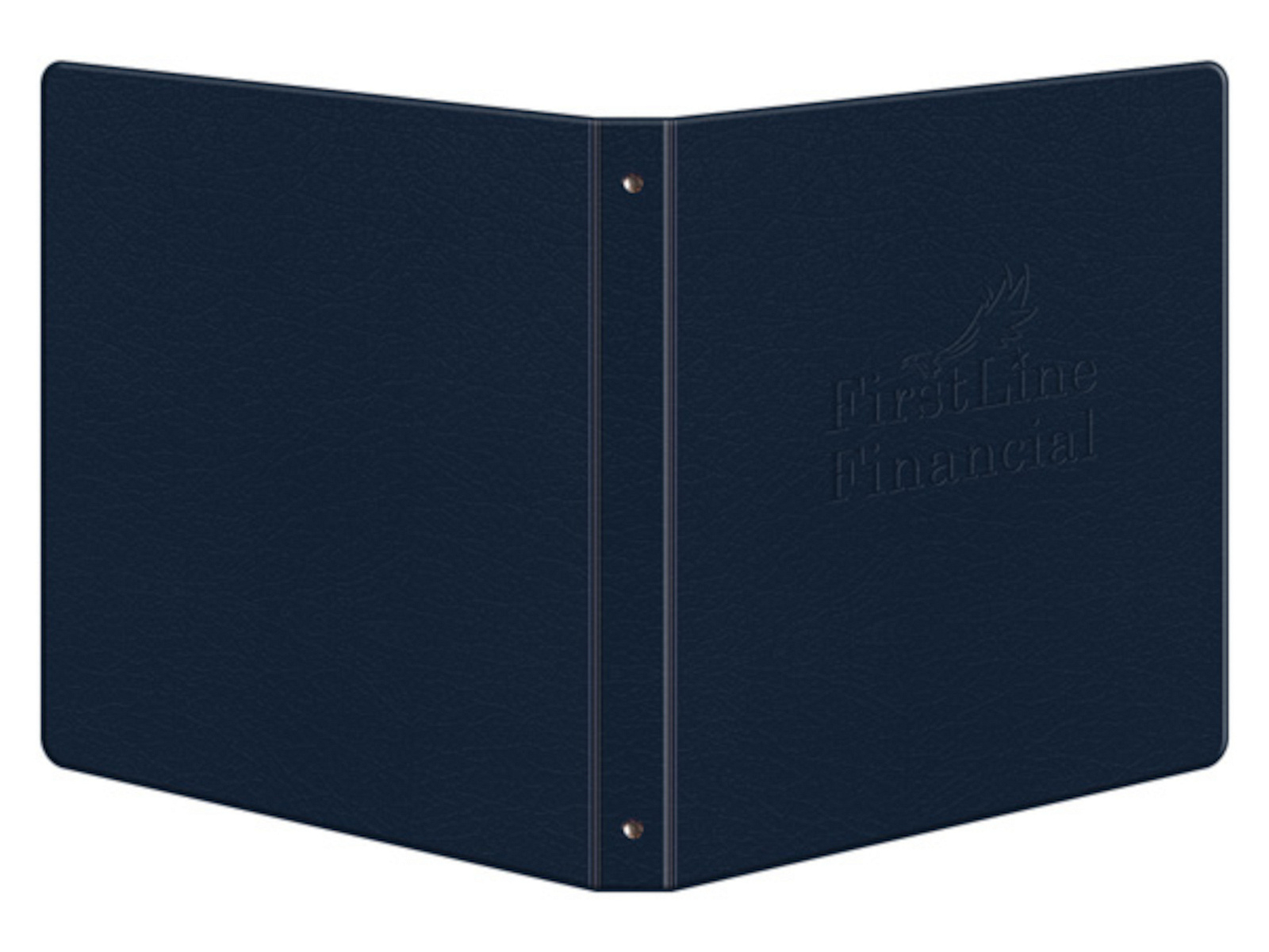 Debossed Leather Binder Design by Company Folders, Inc. on Dribbble