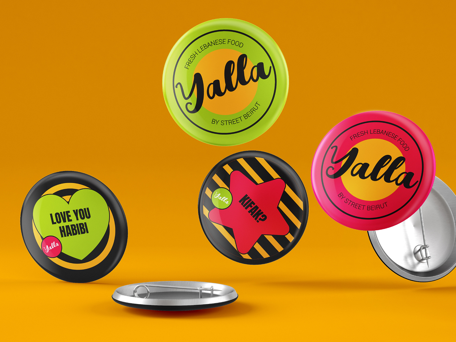 Lebanese restaurant branding by Starman.design on Dribbble
