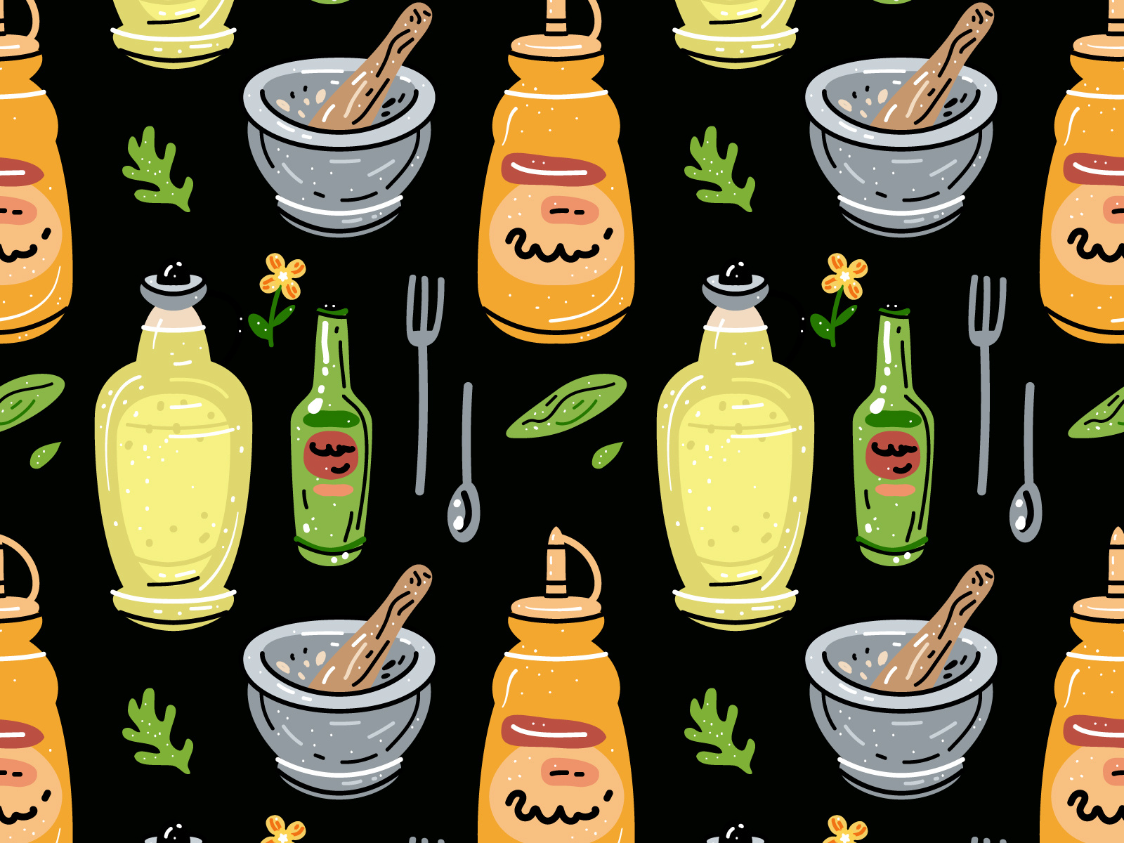 Collection of patterns for kitchen textiles by Pictulandra Tatiana on ...