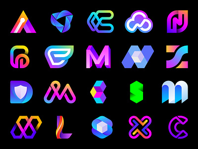 20 Logo Design Concept by Md Faisal for Wonlift on Dribbble