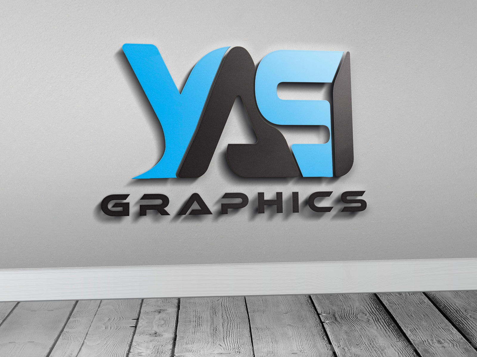 Typographic logo by YaSi Graphics on Dribbble
