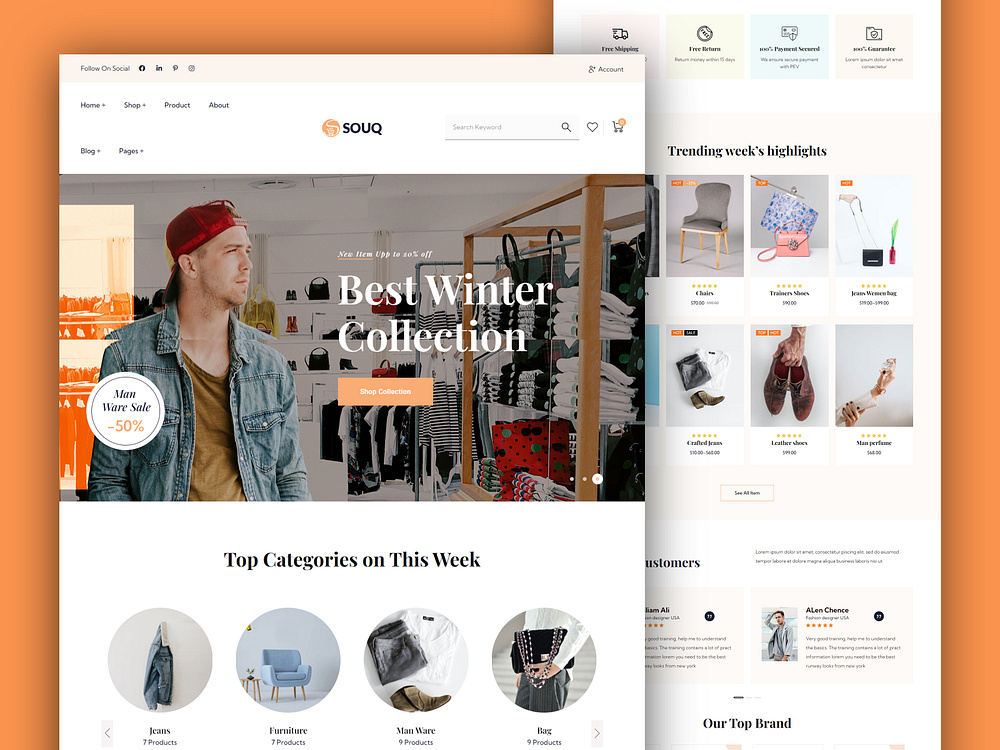 Ecommerce Website Design Ideas designs, themes, templates and ...