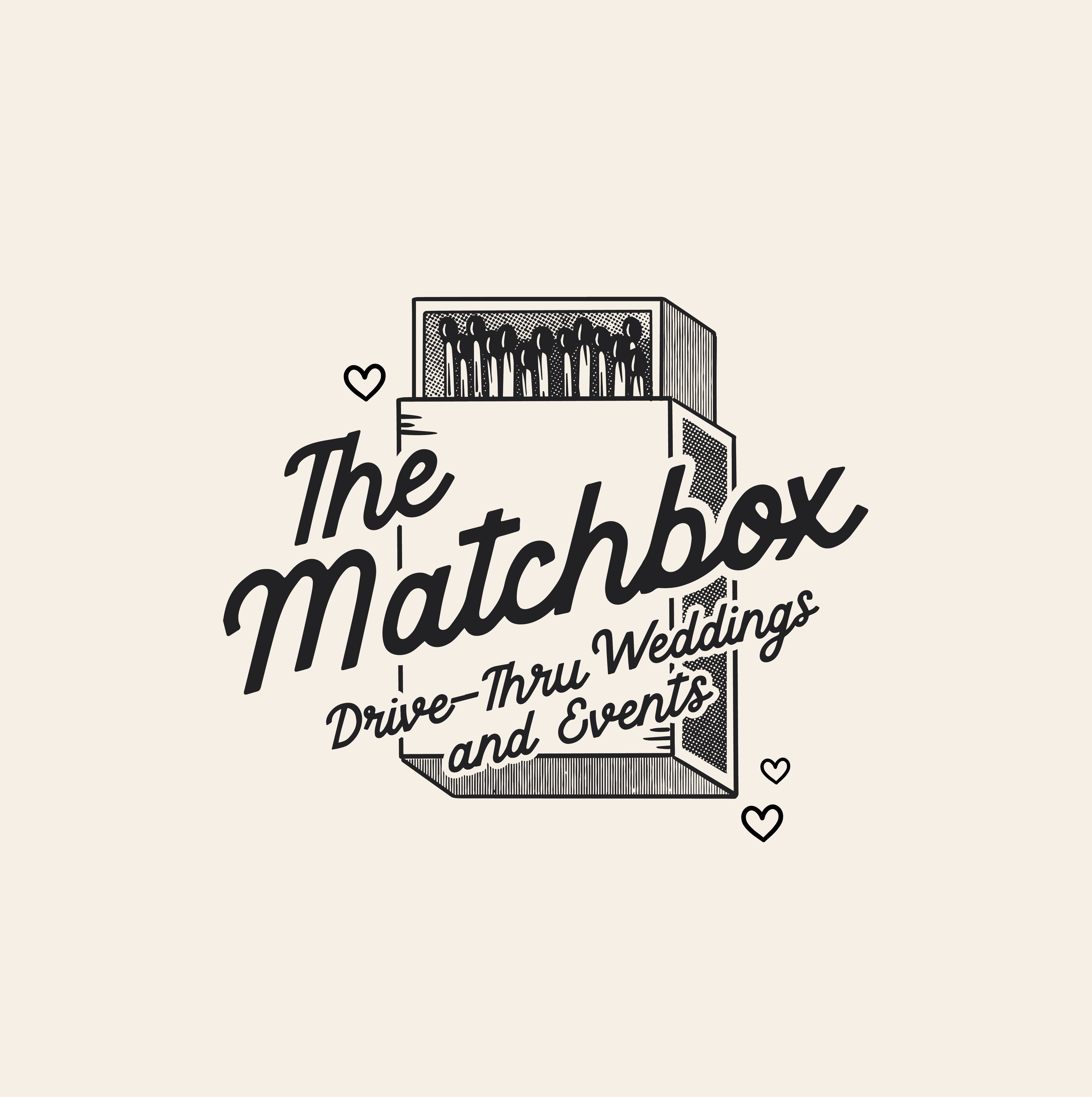 The Matchbox Drive-Thru Weddings and Events by Cassidy Dickens on Dribbble