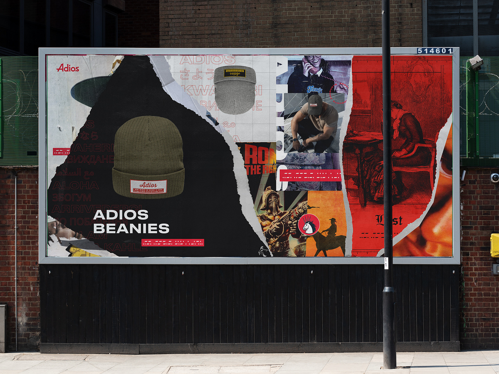 Adios Beanie Poster by Britton Stipetic for Rogue Studio on Dribbble