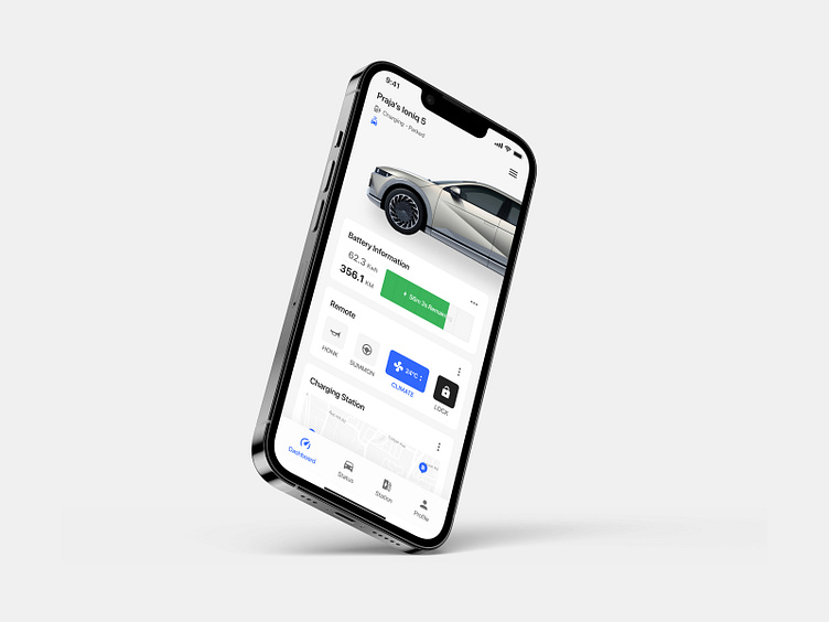 Electric Car Mobile App by Farhan Fauzan on Dribbble