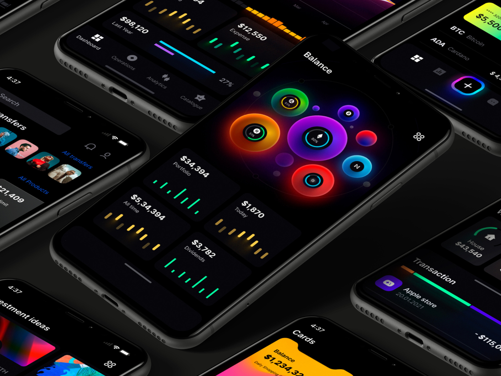 Eclipse - Figma dashboard UI kit for data design web apps by Alien ...