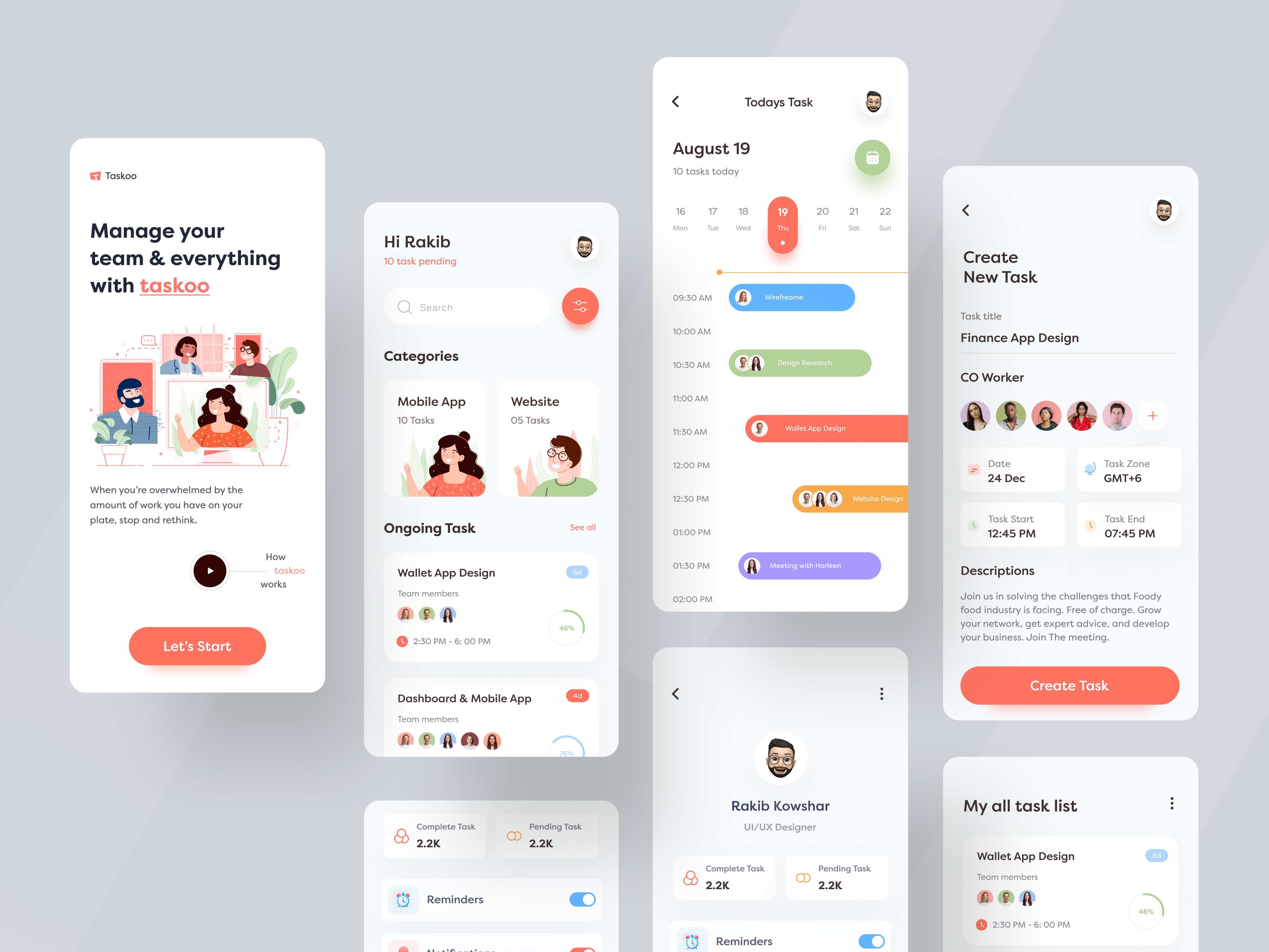 Task Management App (Full) by Rakib Kowshar for Delisas: UX/UI & SaaS ... Task Management App (Full) by Rakib Kowshar for Delisas: UX/UI & SaaS ...