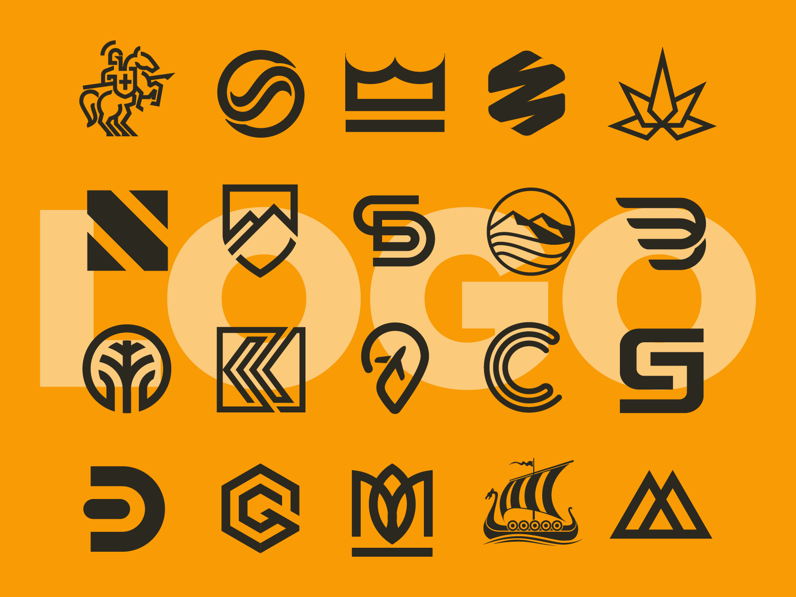 Logo set 5 by Felix Baky on Dribbble