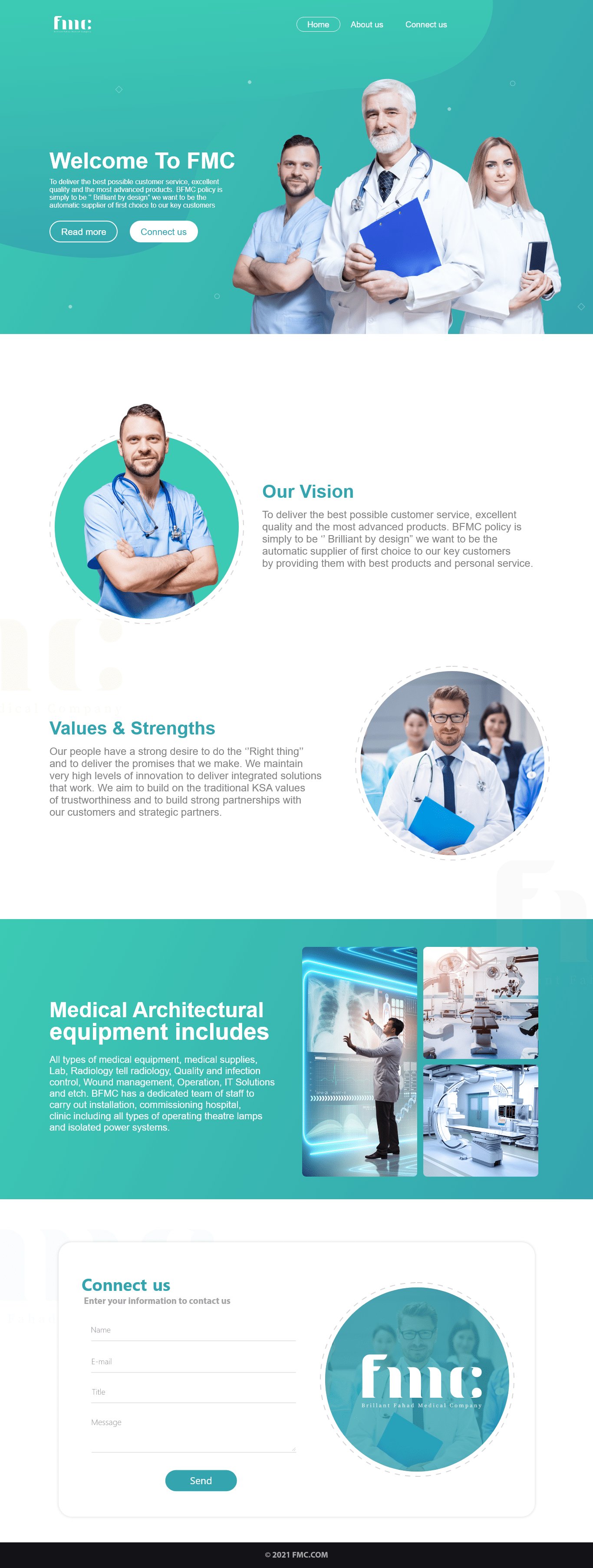 FMC Website by Fady Mondy on Dribbble