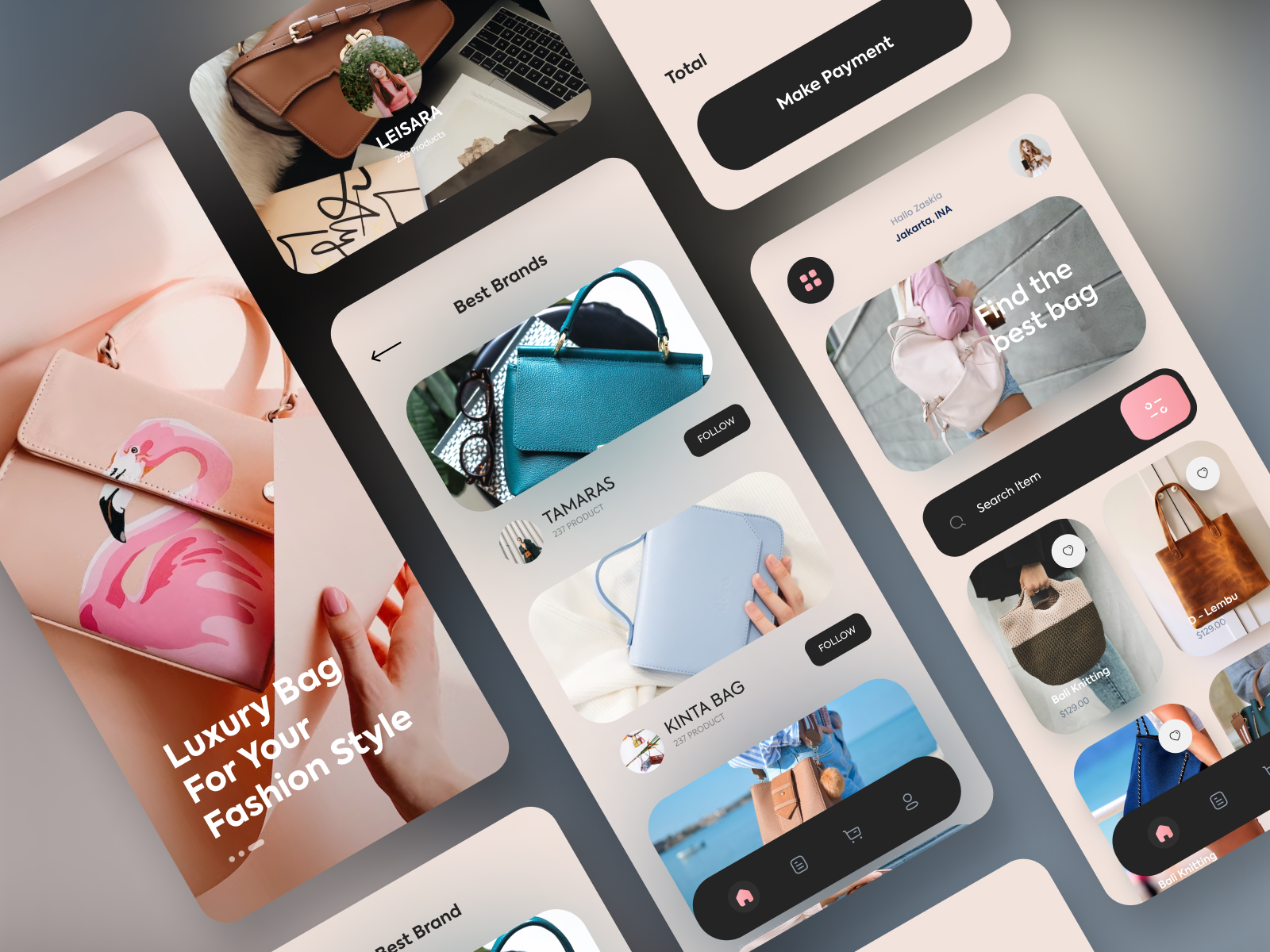 BAGS - Luxury Bag Market App by Permadi Satria Dewanto for Plainthing ...
