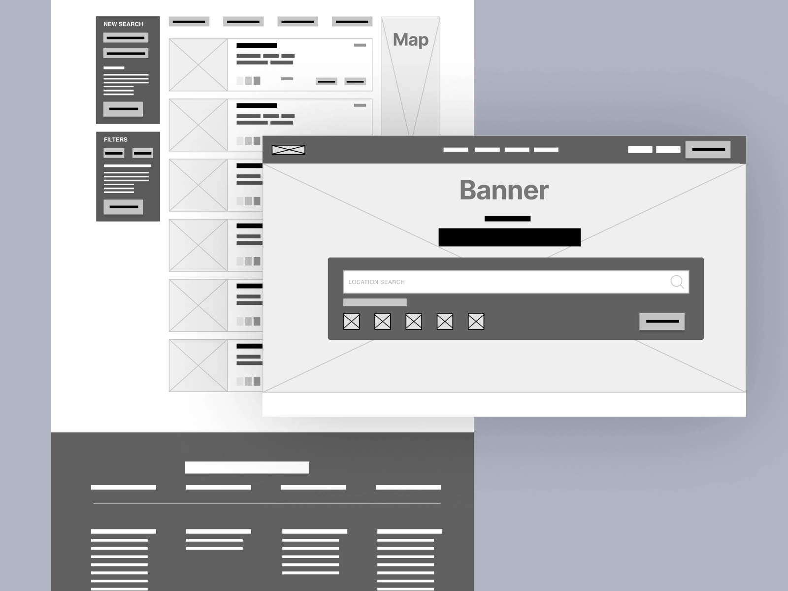 Website Wireframe by Fahmida Hossain on Dribbble
